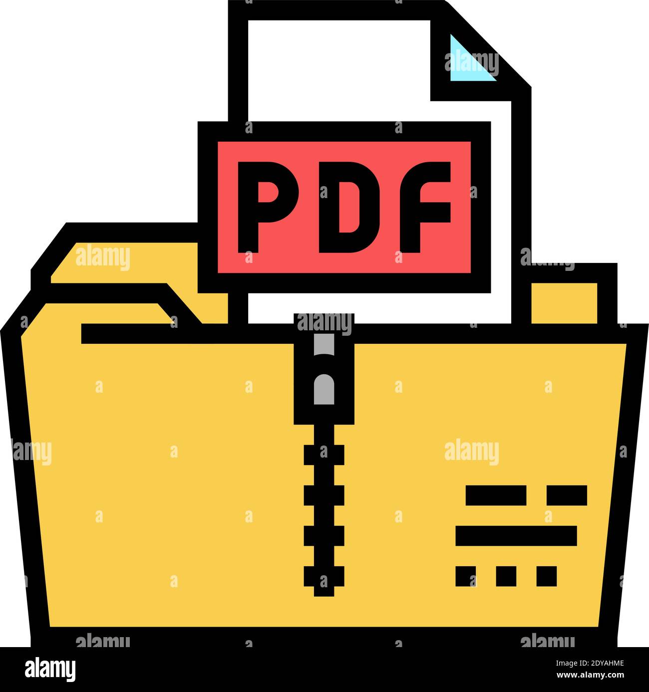 Printing pdf Stock Vector Images - Alamy