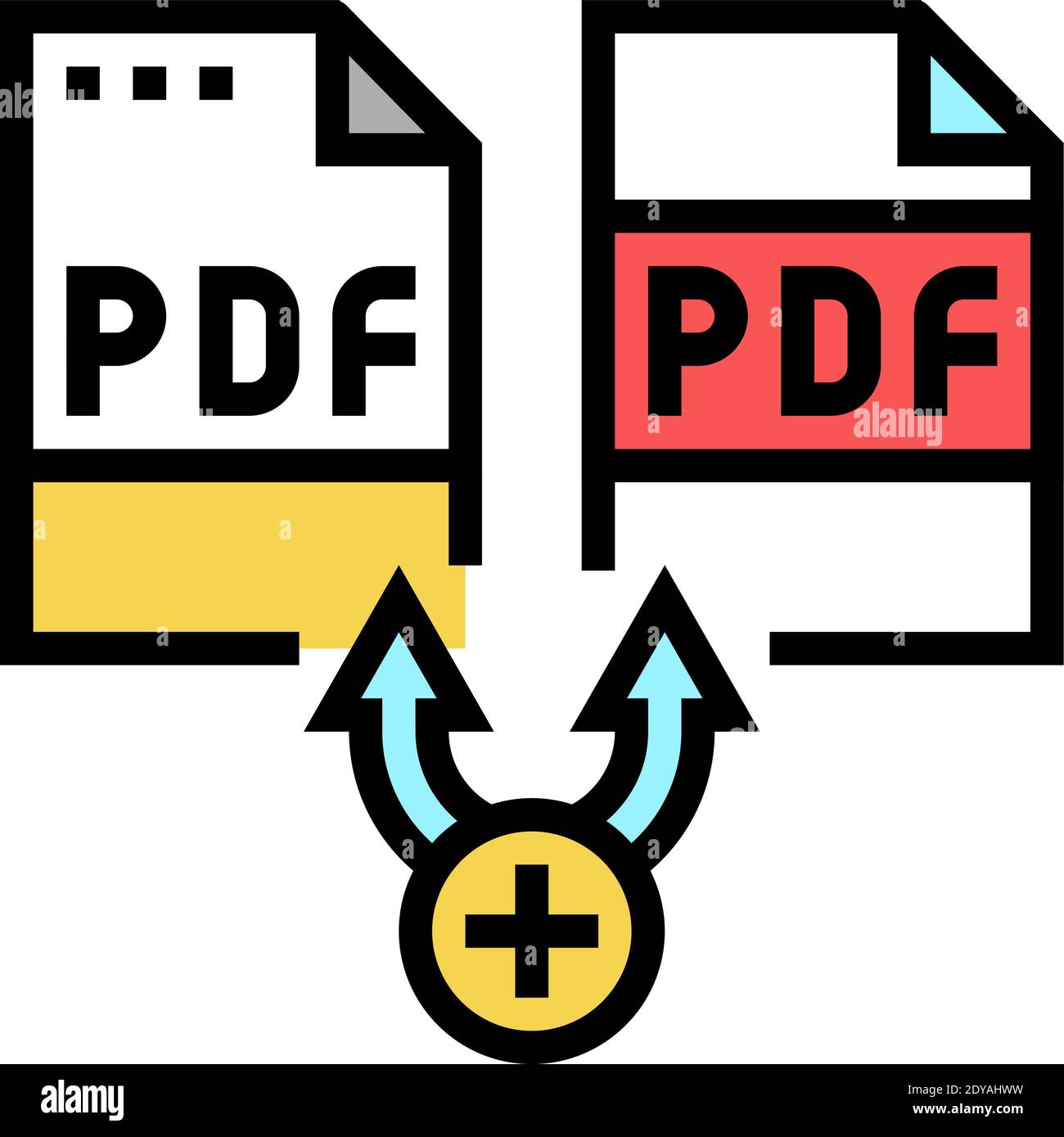 Printing pdf Stock Vector Images - Alamy