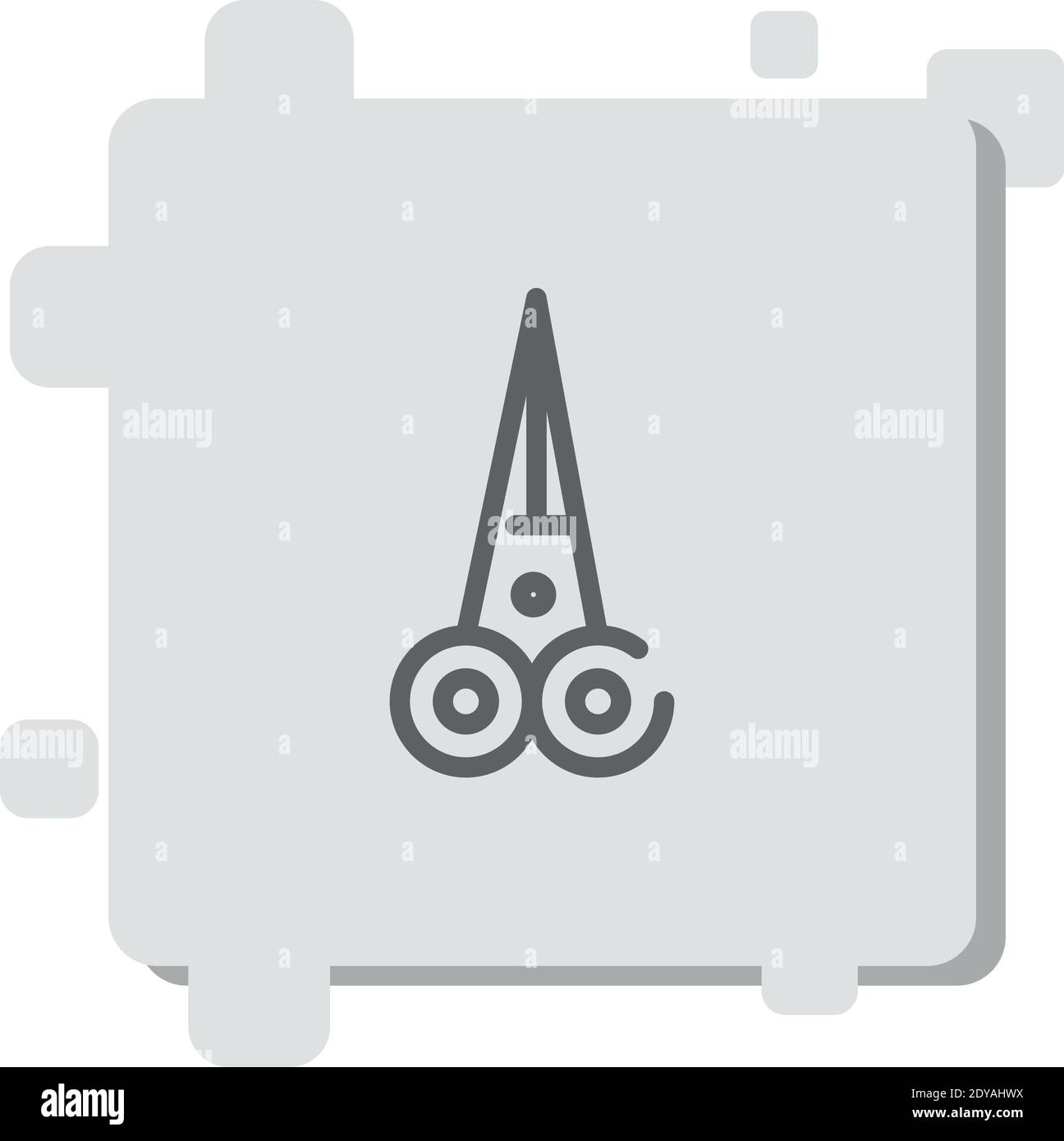 scissor vector icon modern simple vector illustration Stock Vector ...