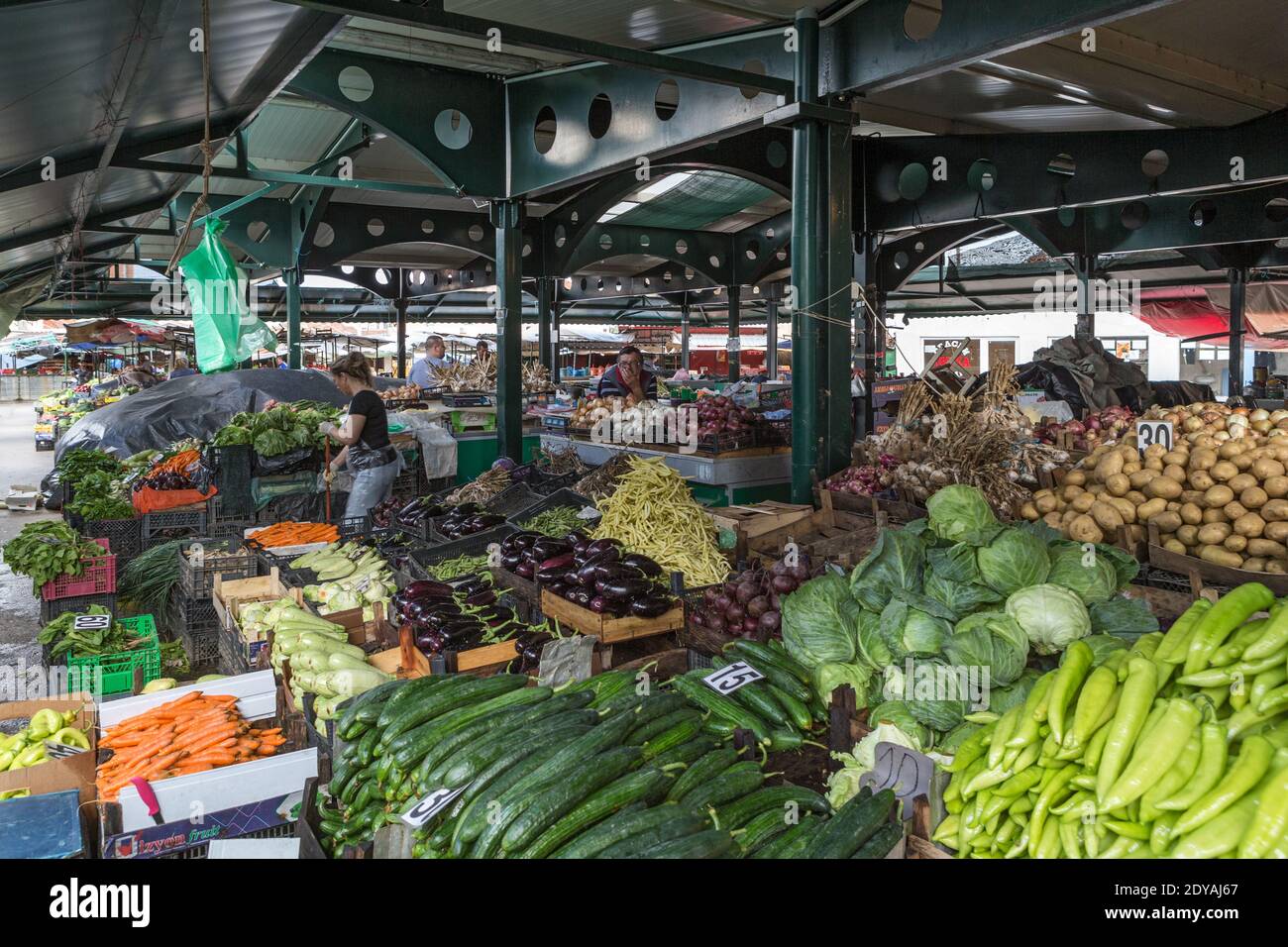 Fresh produce, Old Bazaar, Bitola, Macdonia, (FYROM)), Republic of ...