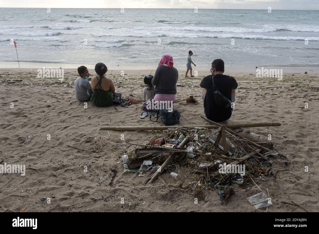 Kuta pollution hi-res stock photography and images - Alamy
