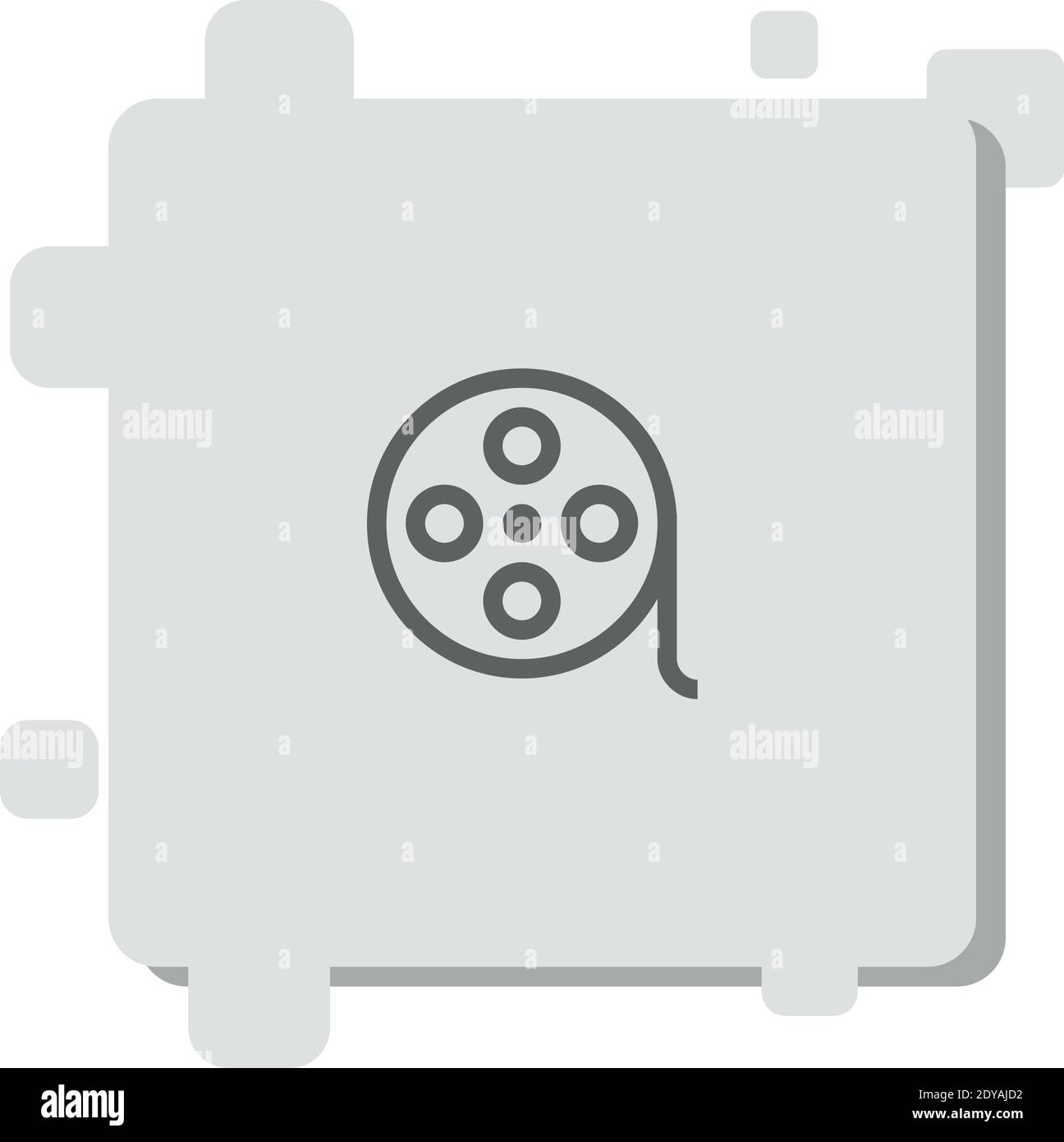 movie vector icon modern simple vector illustration Stock Vector Image ...