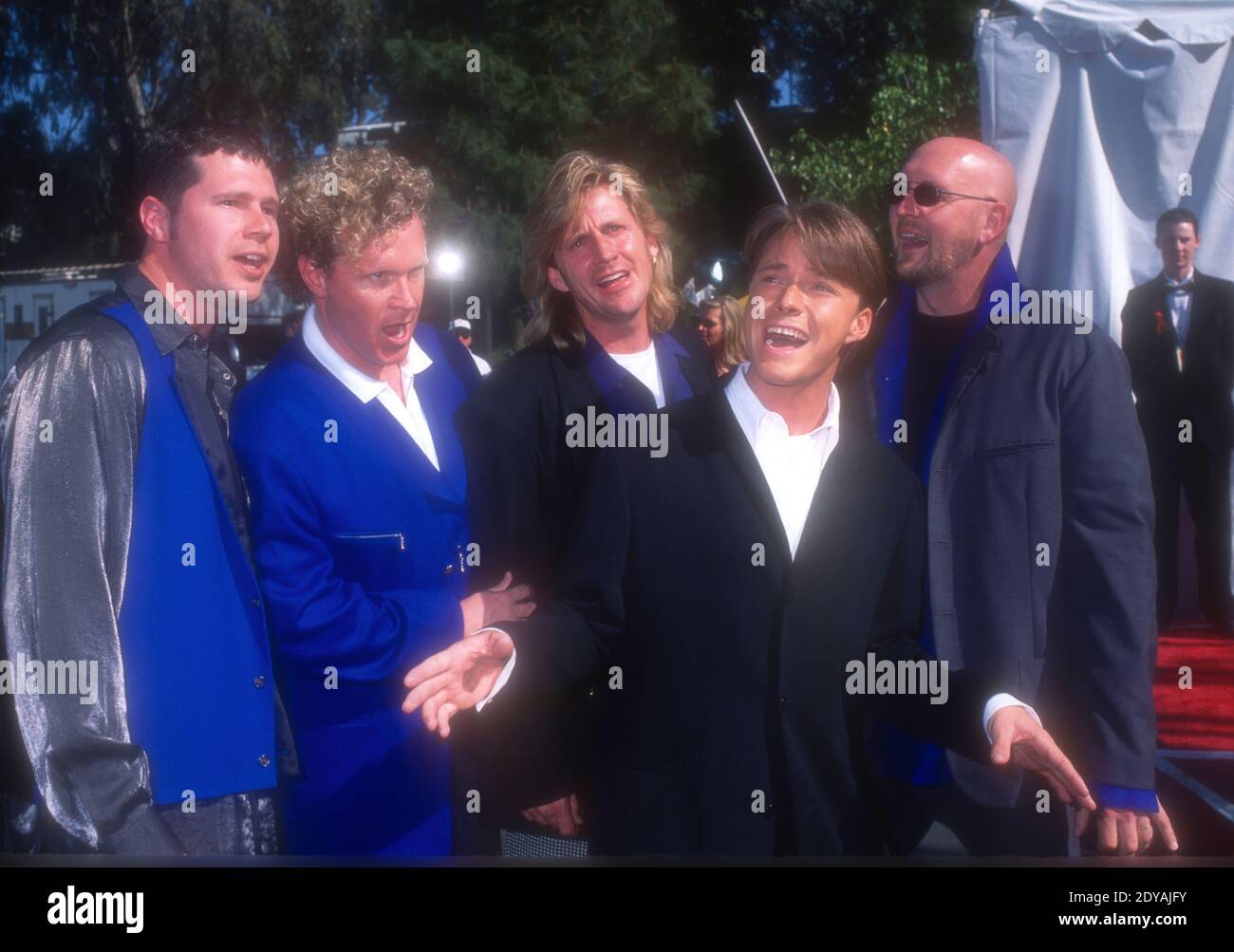 Universal City, California, USA 24th April 1996 Singer Brian White with ...