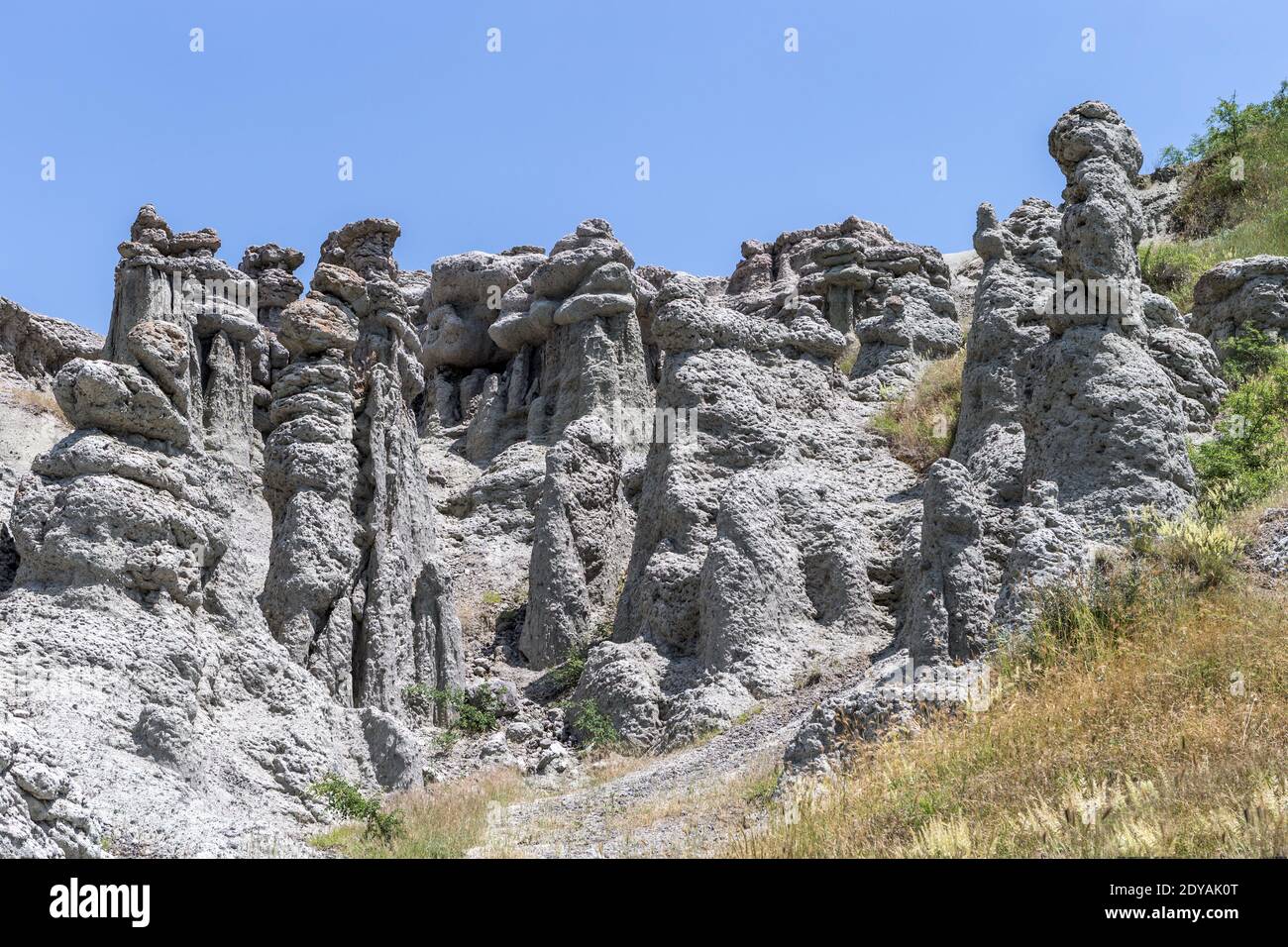 Muklica Stone Dolls, Volcanic lava drops formed by erosion, Macedonia ...