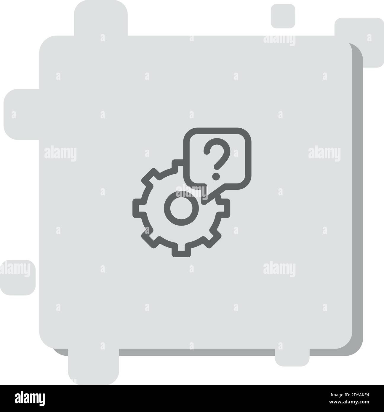 support vector icon modern simple vector illustration Stock Vector ...