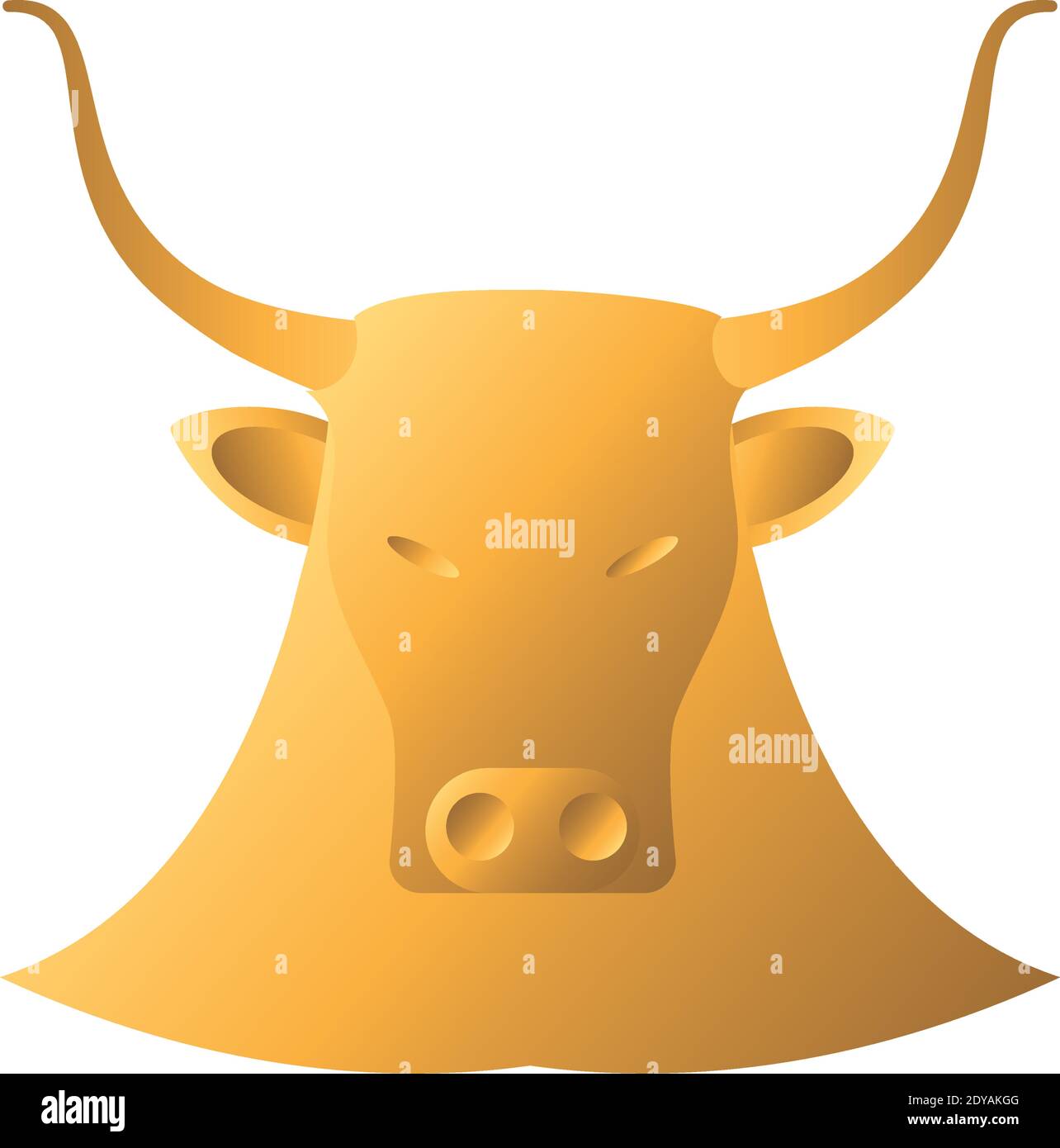 Chinese new year 2021 bull head design, China culture and celebration ...