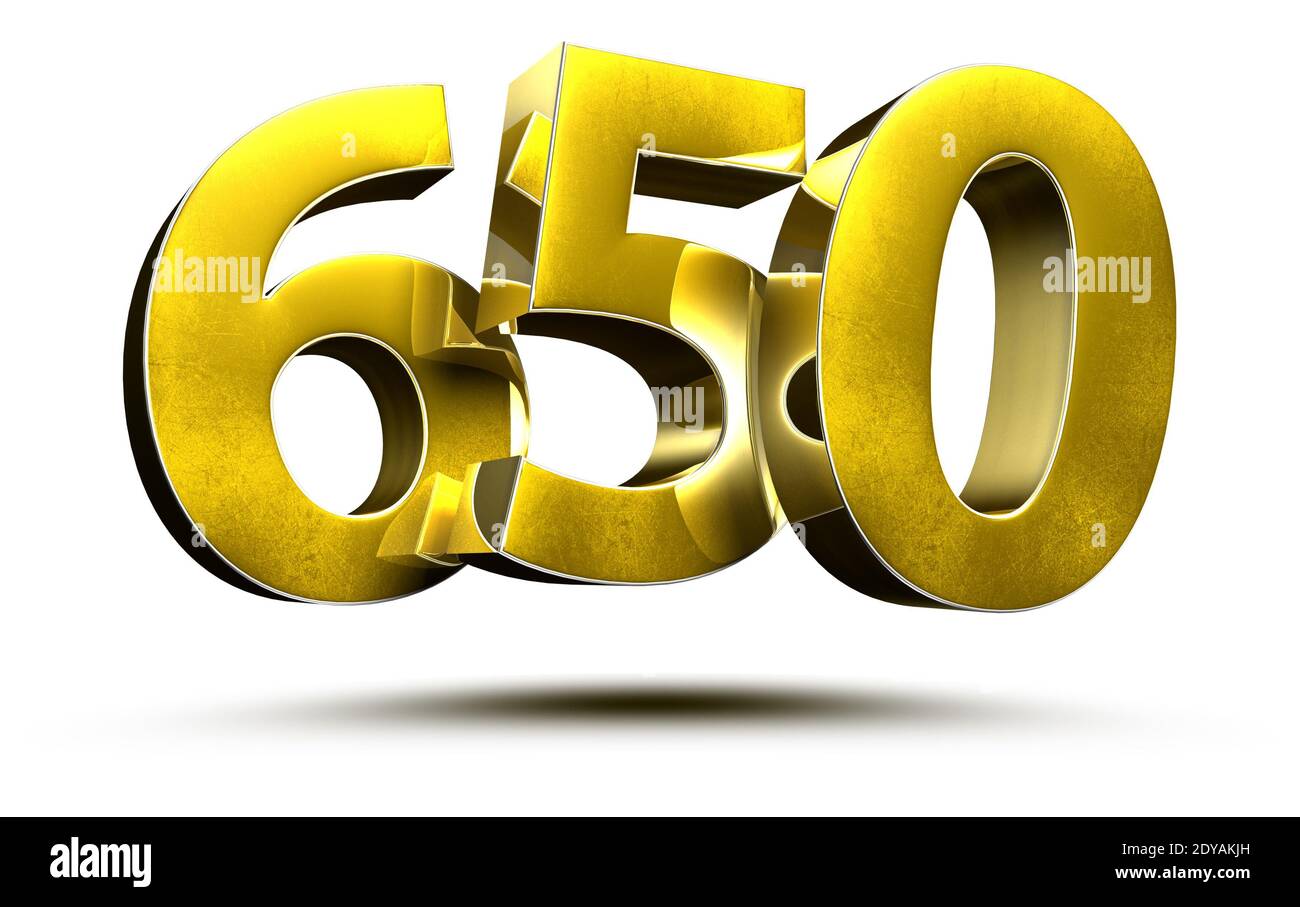 3d number 650 hi-res stock photography and images - Alamy