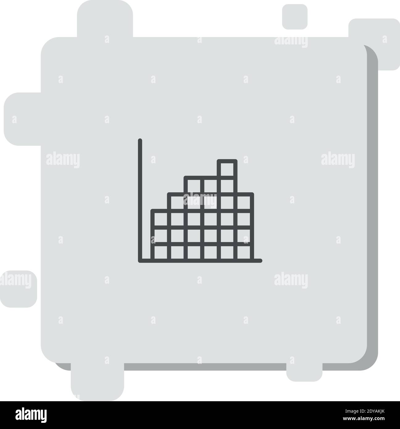 graph vector icon modern simple vector illustration Stock Vector Image ...