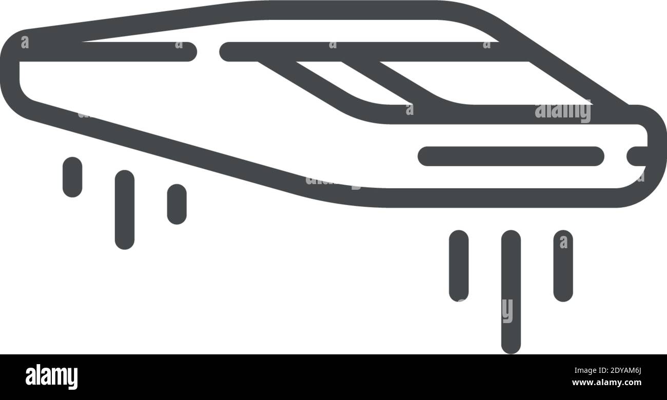 flying car vector icon modern simple vector illustration Stock Vector ...