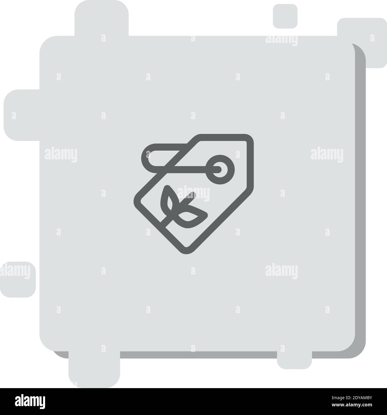 eco tag vector icon modern simple vector illustration Stock Vector ...