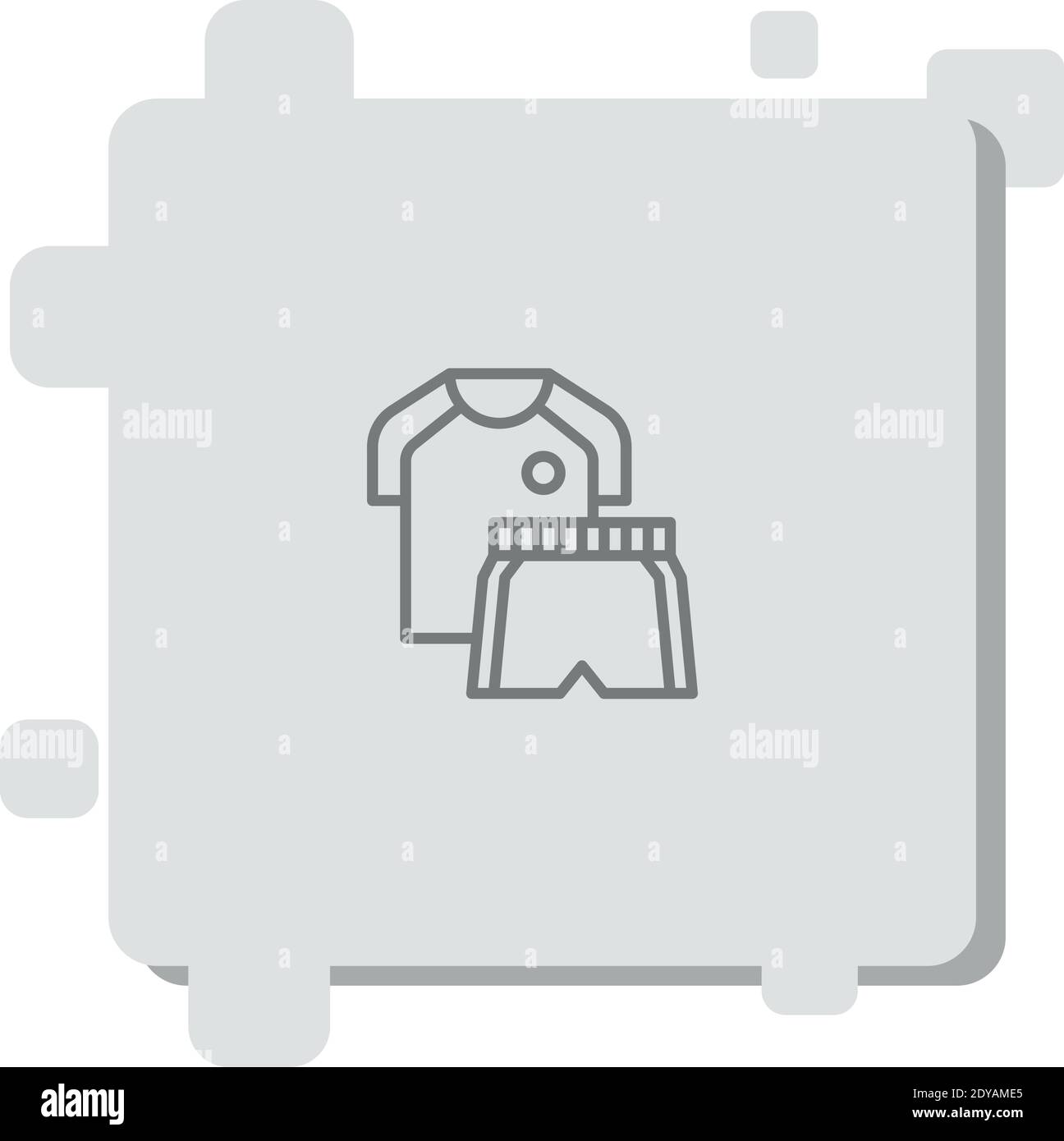 cloth vector icon modern simple vector illustration Stock Vector Image ...
