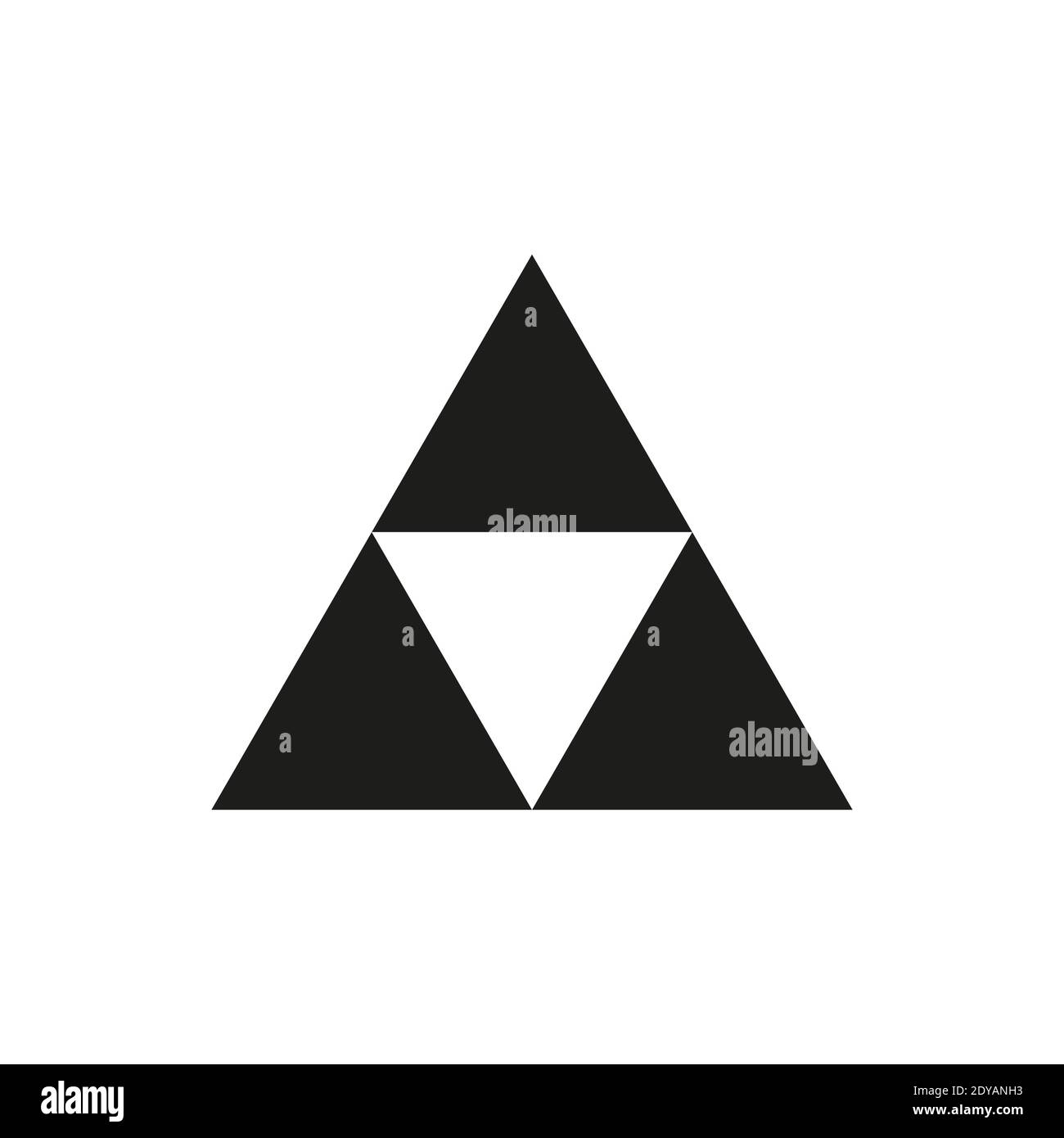 Japan triangle style element sign, Mitsu Uroko symbol Stock Vector ...