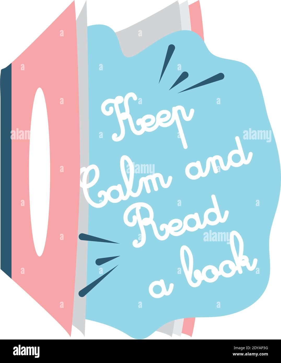 keep calm and read a book design, Education literature and read theme ...