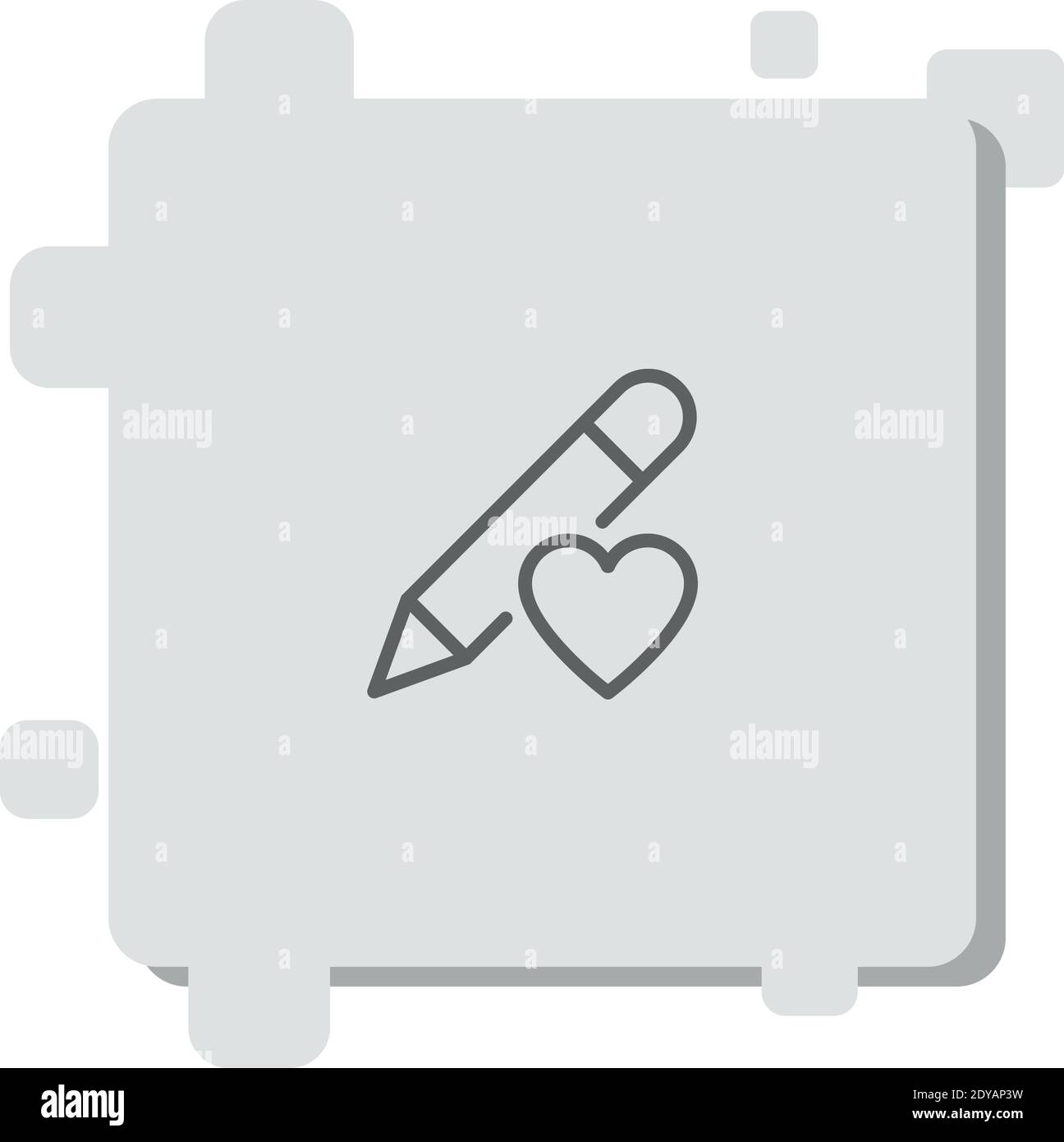 favorite vector icon modern simple vector illustration Stock Vector ...