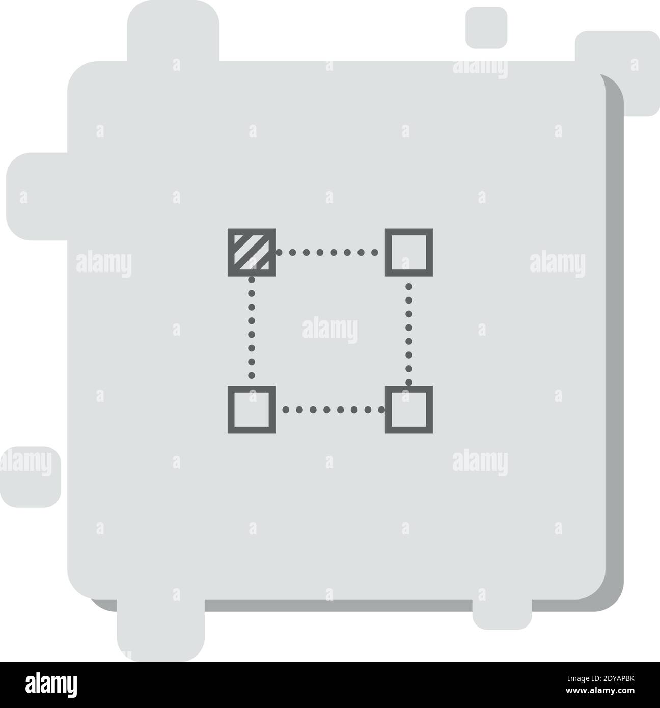 square vector icon modern simple vector illustration Stock Vector Image ...