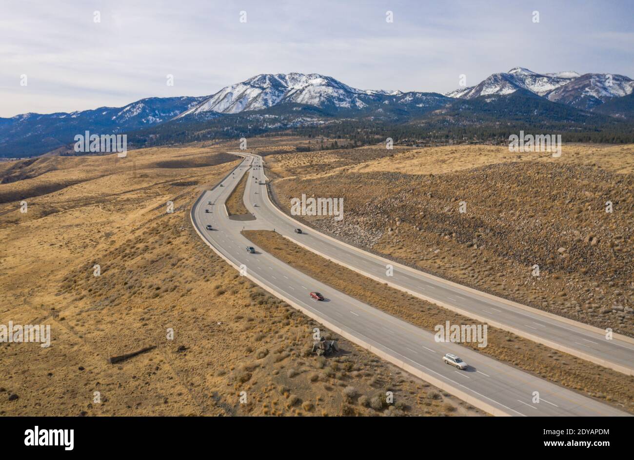 Reno highway hi-res stock photography and images - Alamy