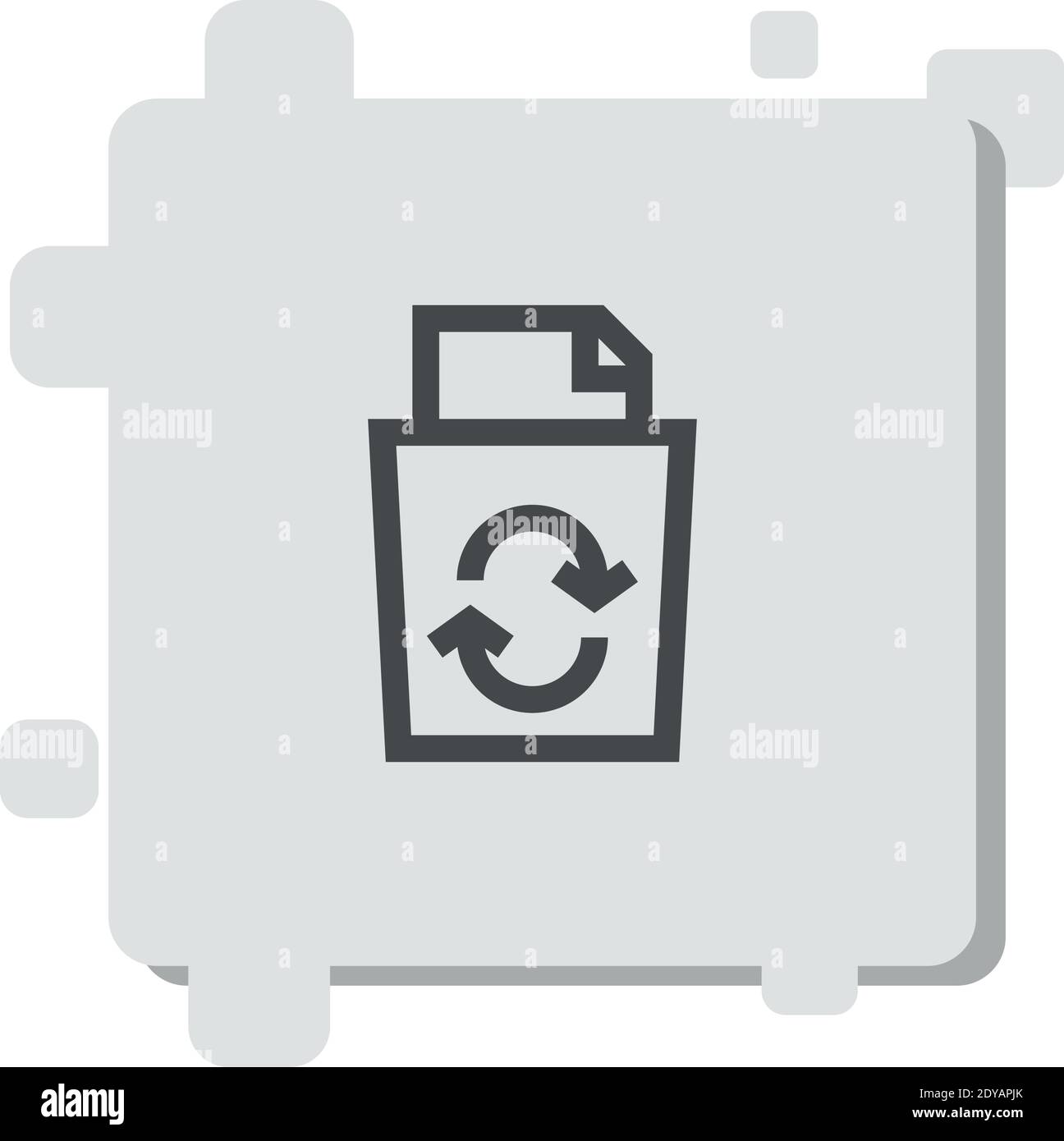 delete vector icon modern simple vector illustration Stock Vector Image ...