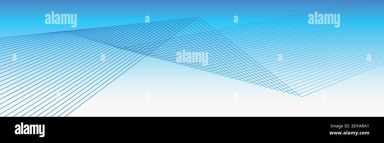 Abstract blue background with white line - Vector illustration Stock ...