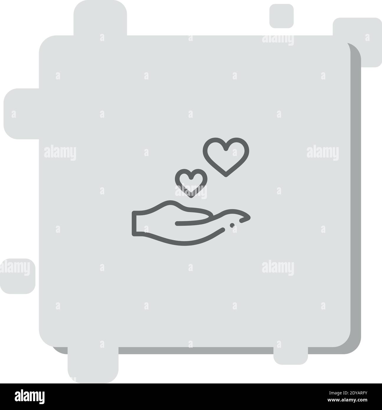 give love vector icon modern simple vector illustration Stock Vector ...