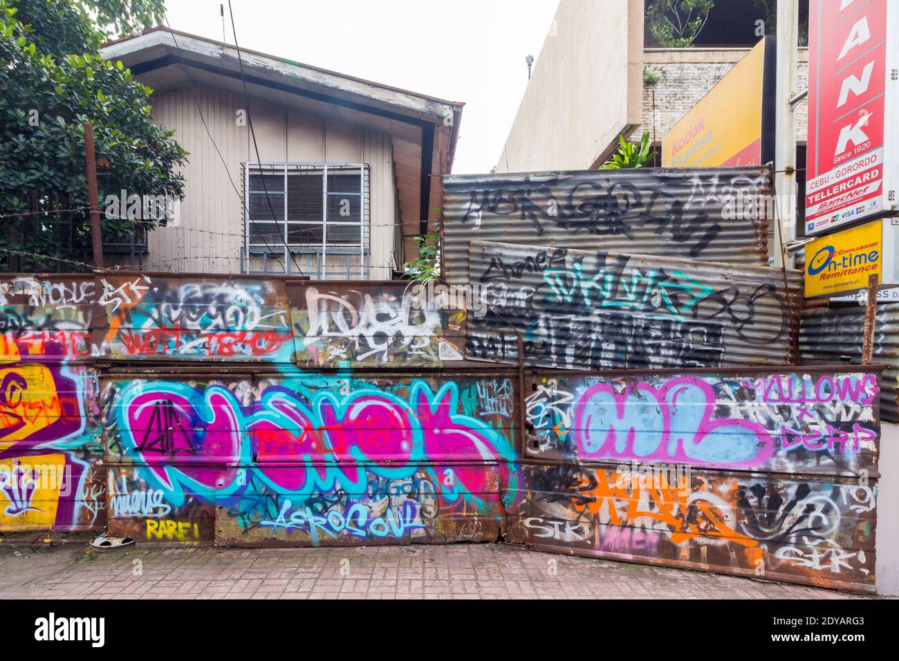 Street art inn Cebu, Philippines Stock Photo - Alamy