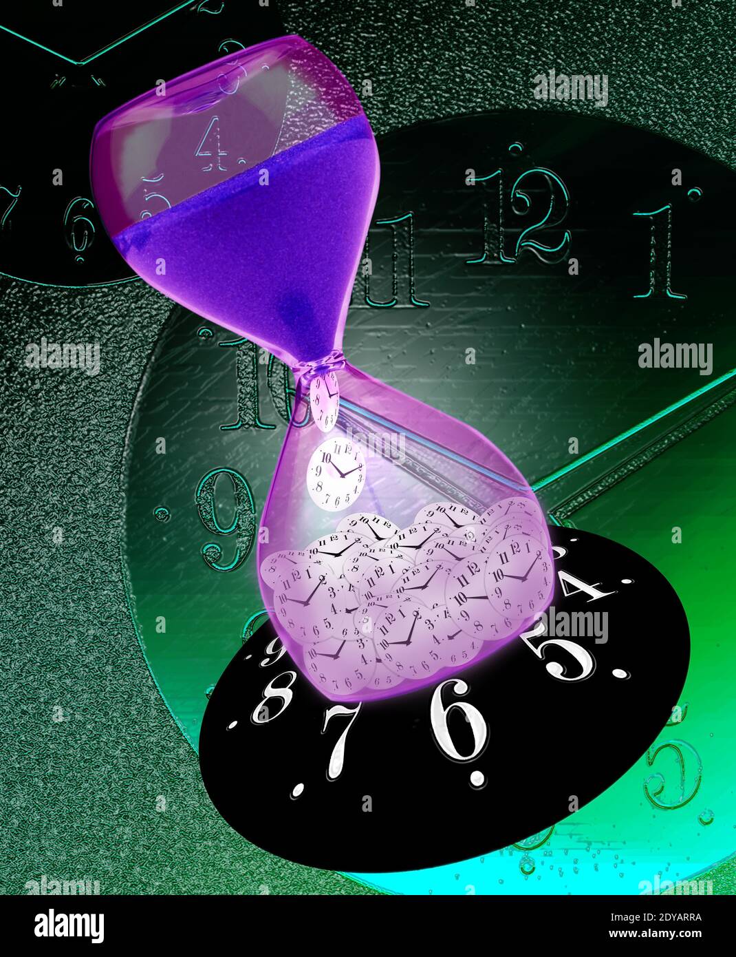 Time Concept, Composite Image Stock Photo - Alamy
