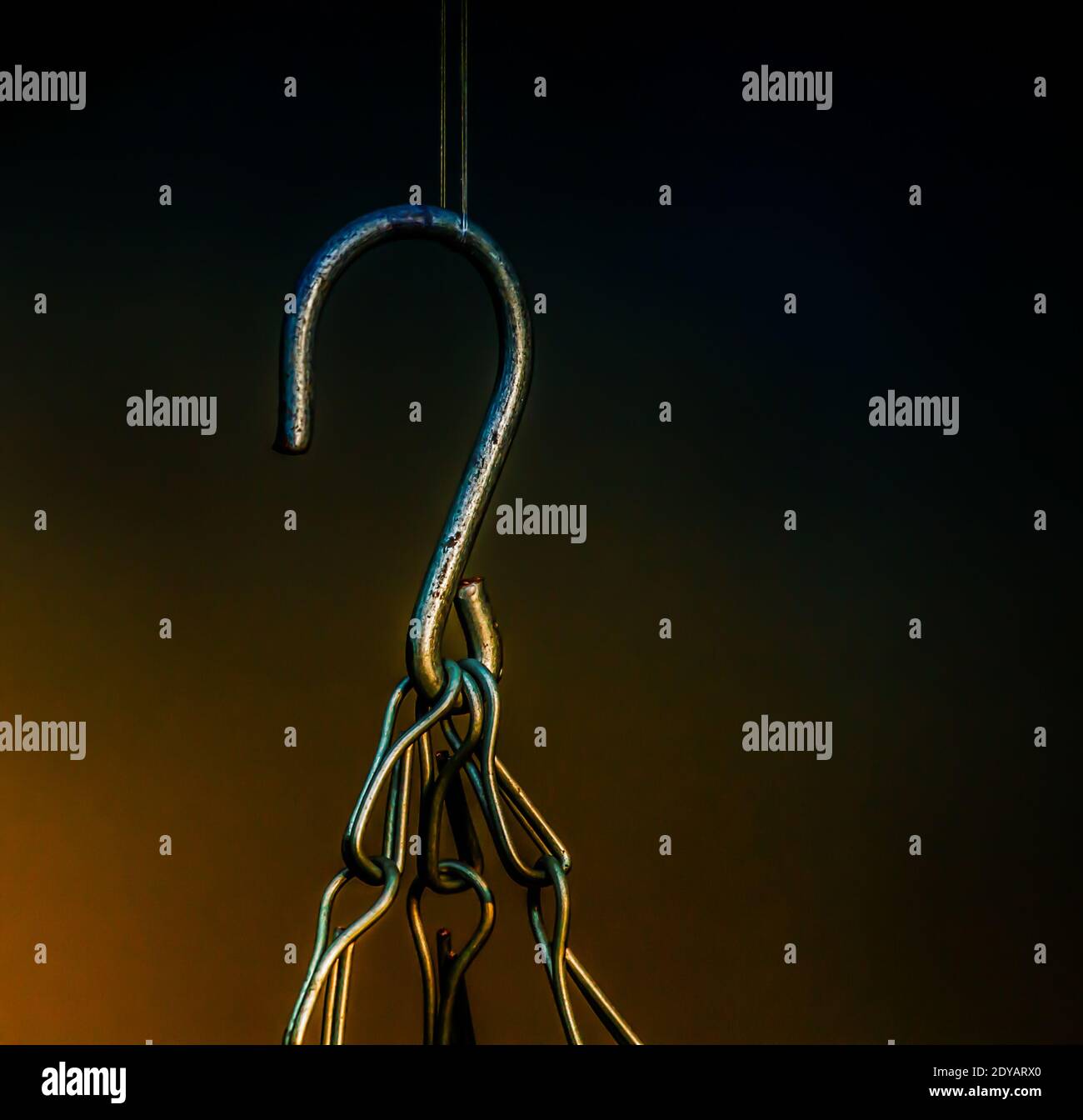 Hanging from chains hi-res stock photography and images - Alamy