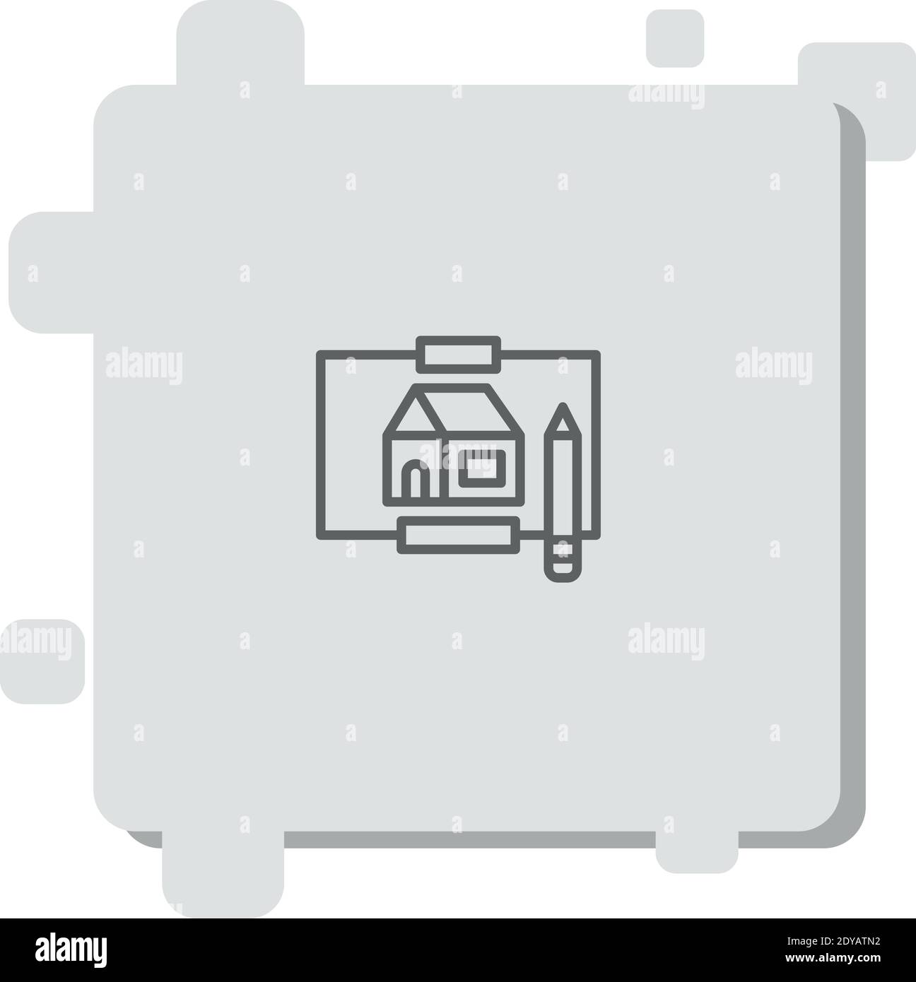 drawing vector icon modern simple vector illustration Stock Vector ...