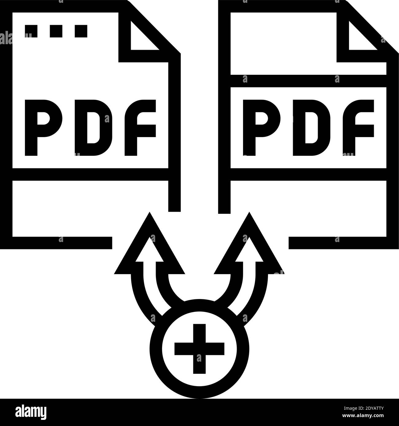 Printing pdf Stock Vector Images - Alamy