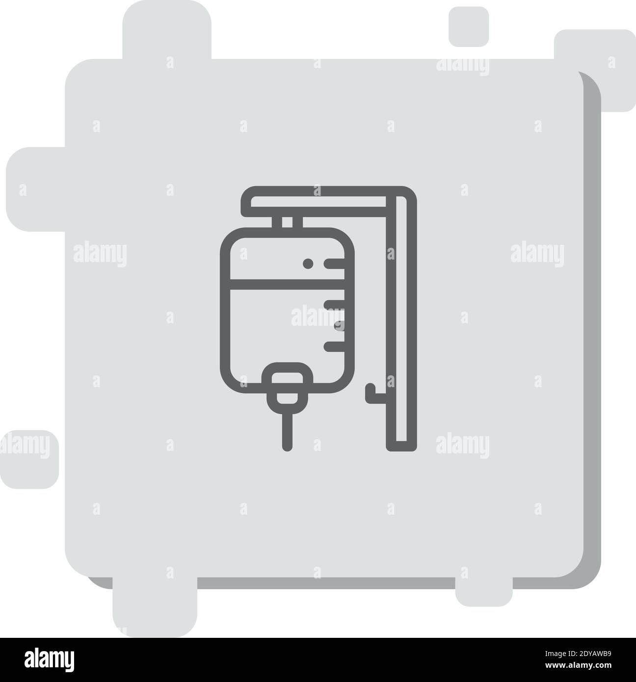 transfusion vector icon modern simple vector illustration Stock Vector ...