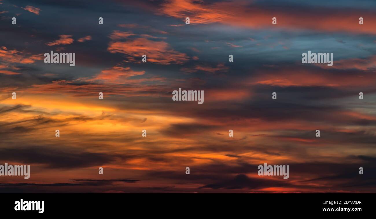 sky sunset or sunrise background cloud yellow cloudy light morning ...