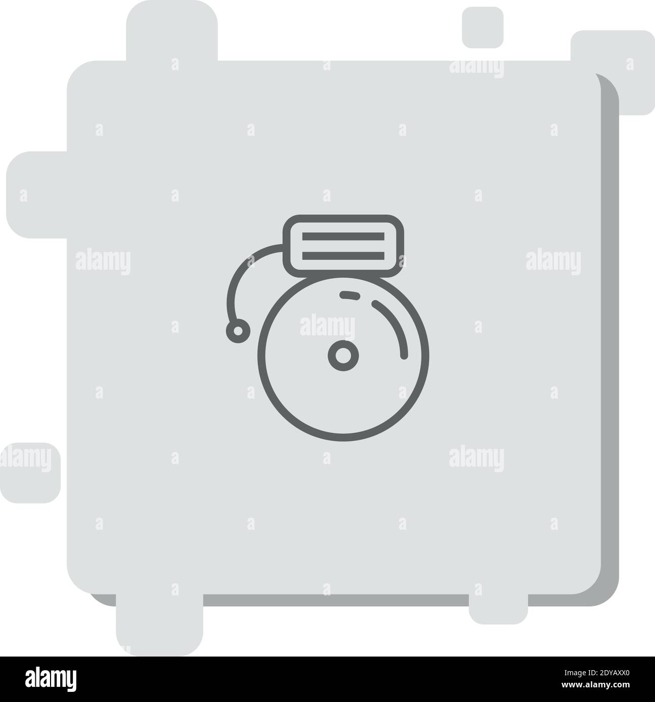 school bell vector icon modern simple vector illustration Stock Vector ...