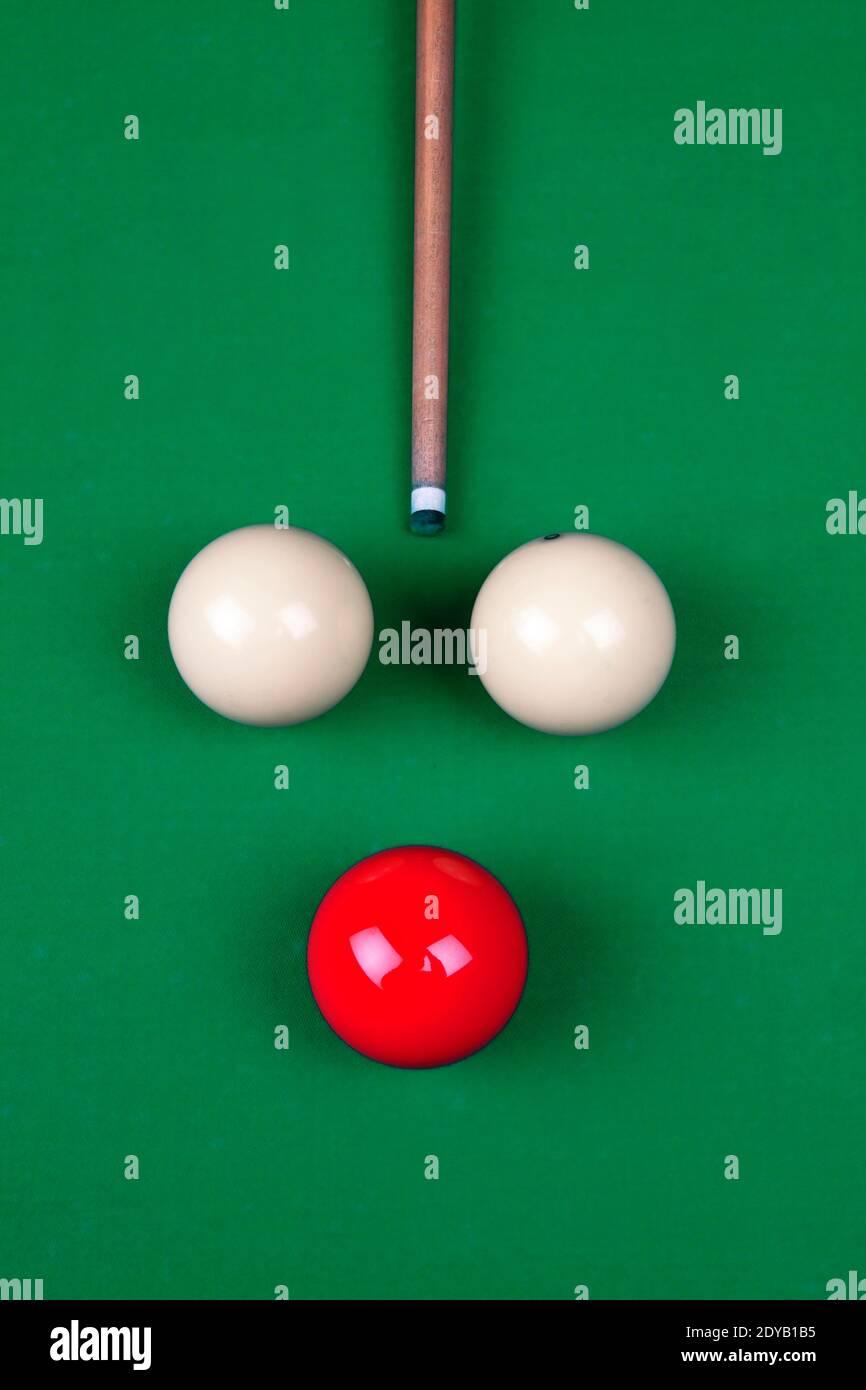 Game of Billiards Stock Photo - Alamy