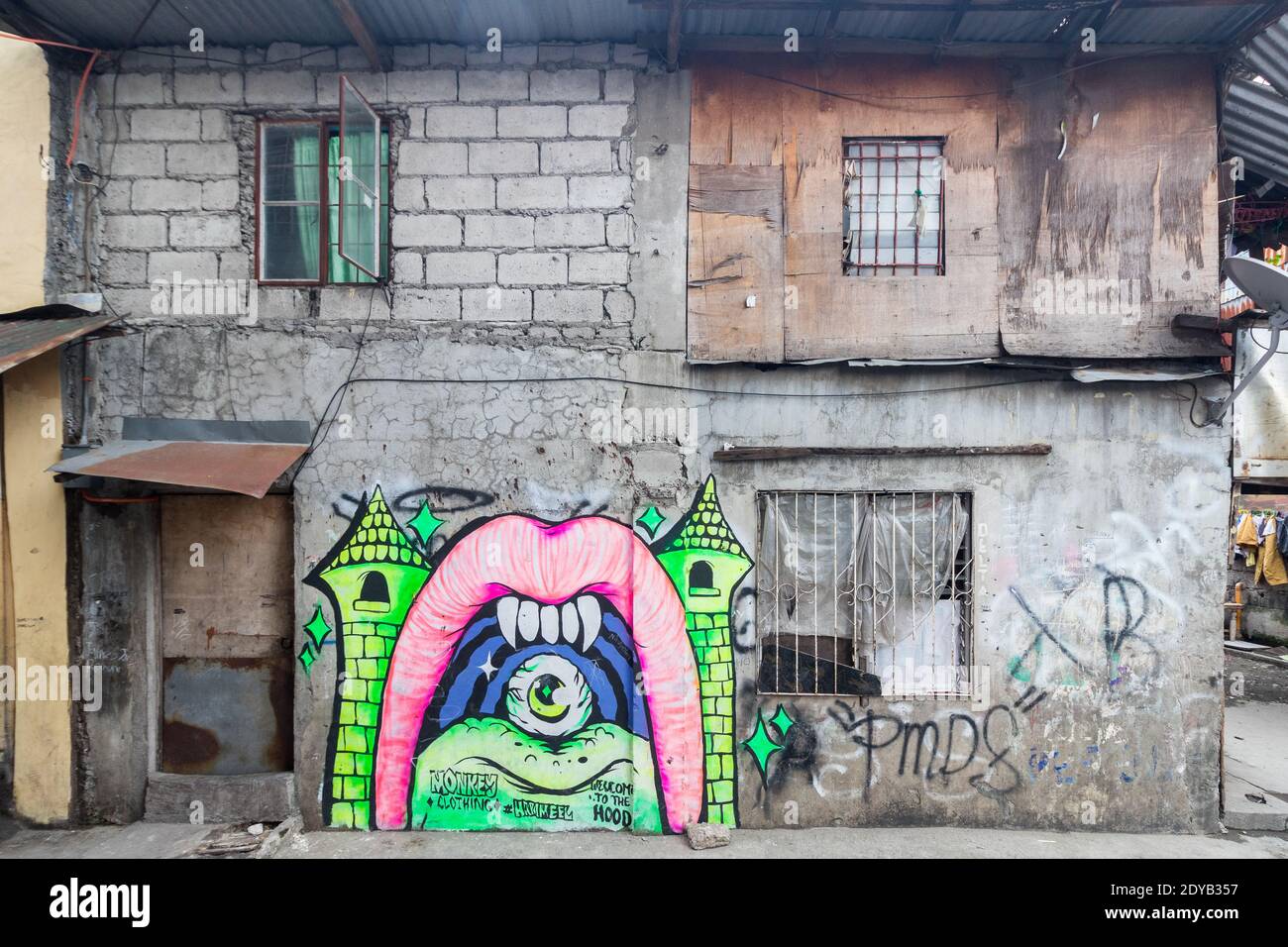 Street art in Metro Manila, Philippines Stock Photo - Alamy