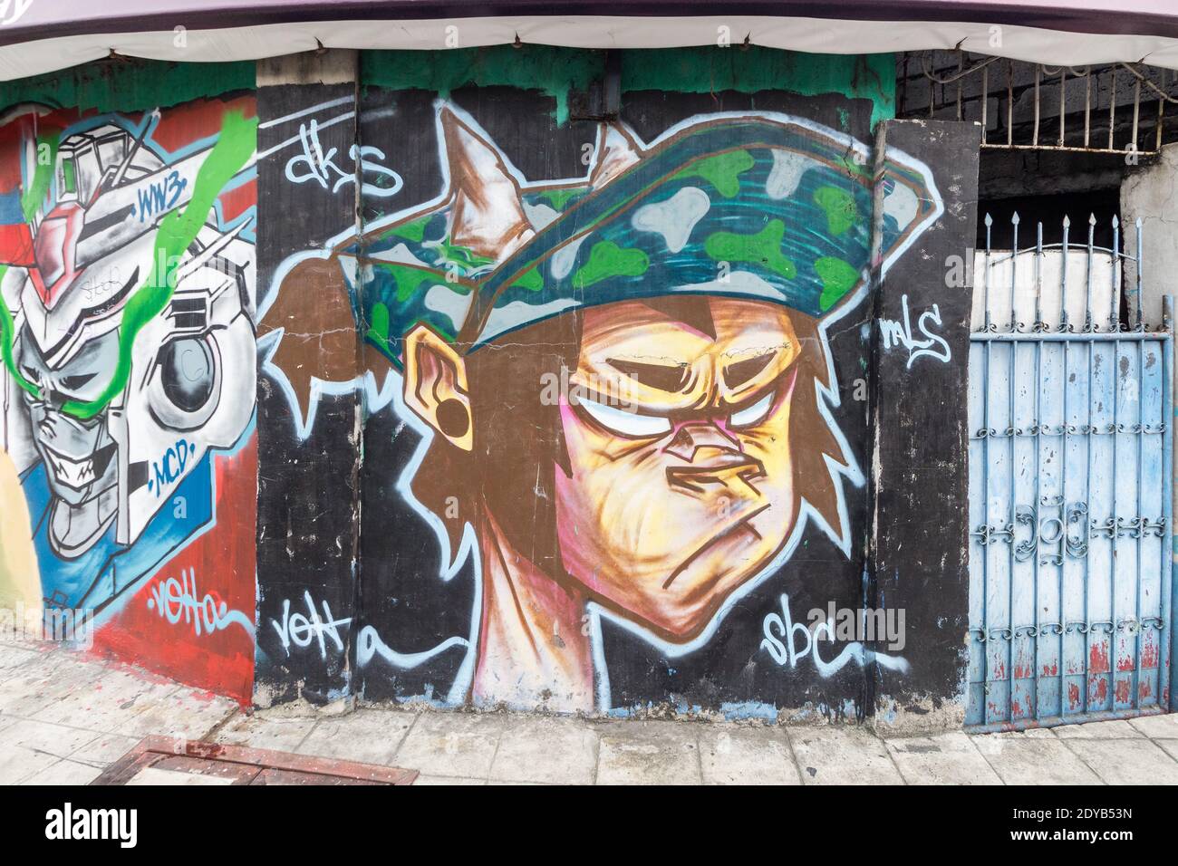 Street art in Metro Manila, Philippines Stock Photo - Alamy
