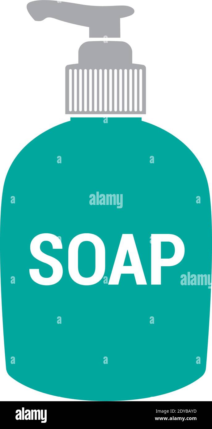 Liquid soap icon design template vector isolated Stock Vector Image ...