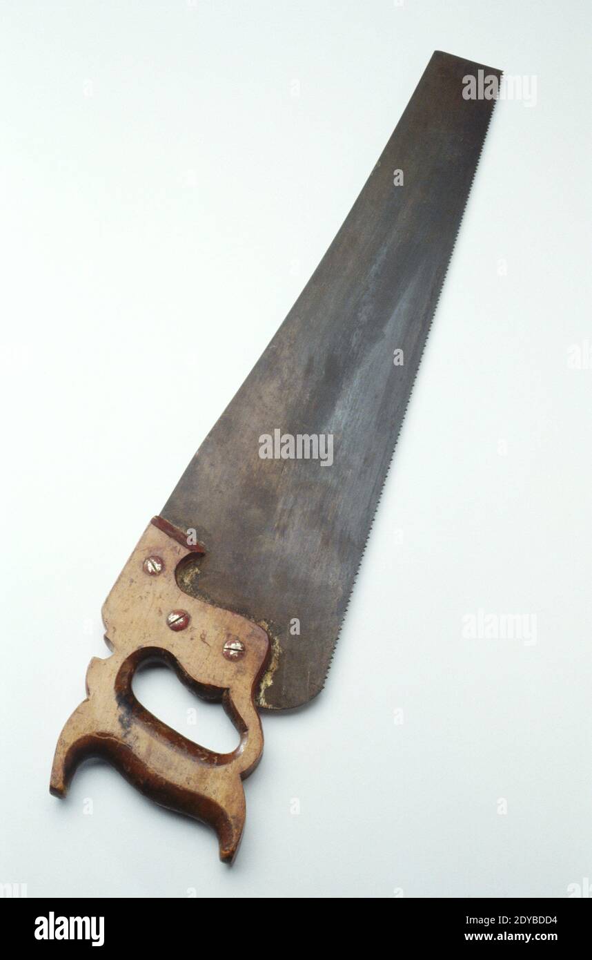 Old Hand Saw Stock Photo - Alamy