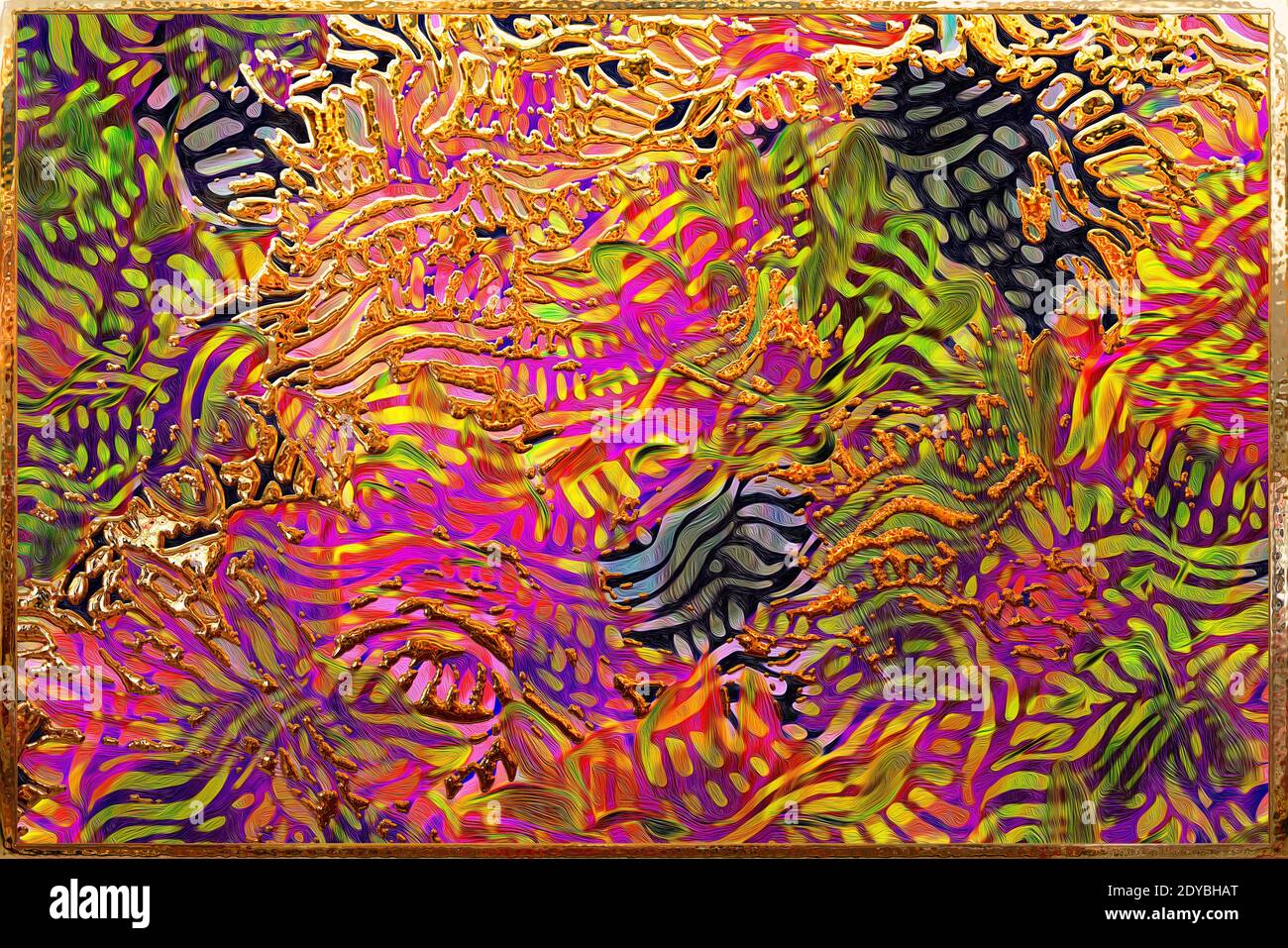 CONTEMPORARY ART: Indian Spring Stock Photo - Alamy