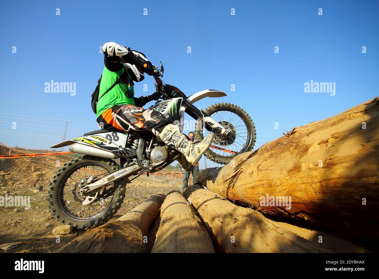 Professional fmx motorcycle rider hi-res stock photography and images ...