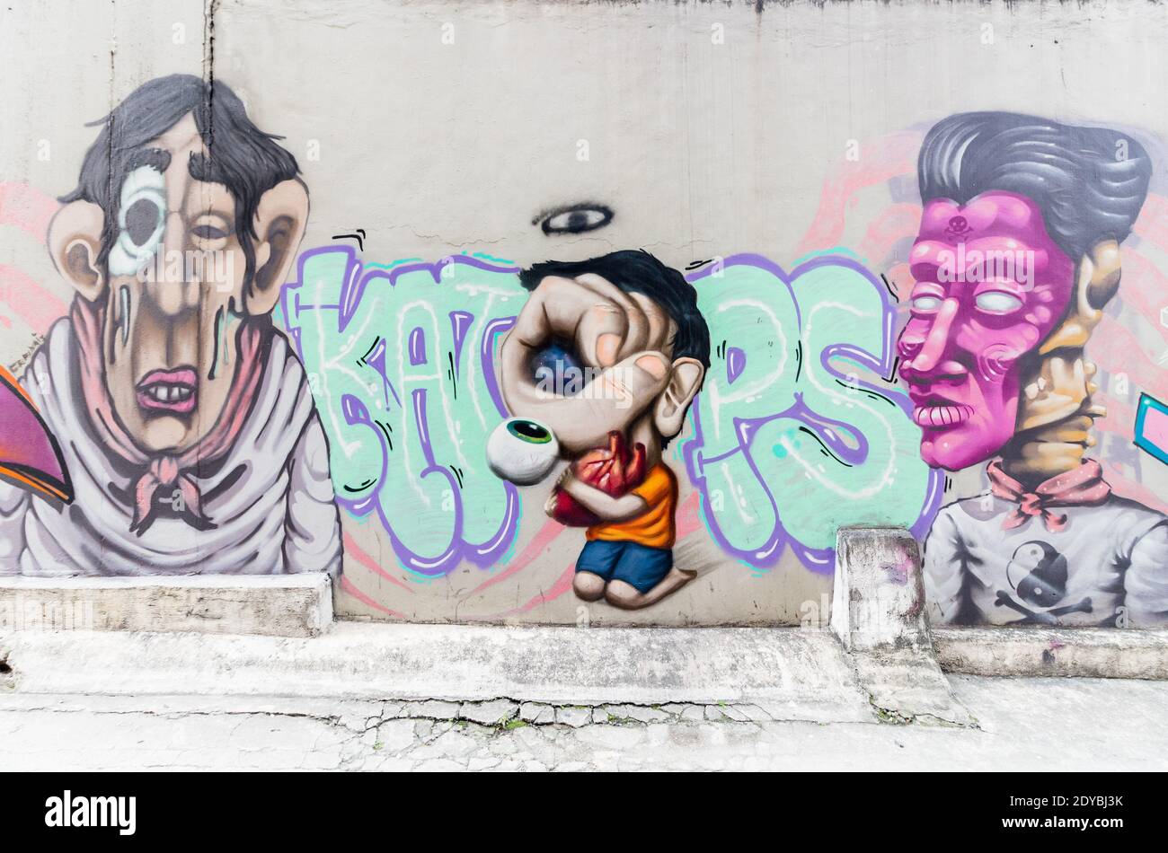 Street art in Metro Manila, Philippines Stock Photo - Alamy