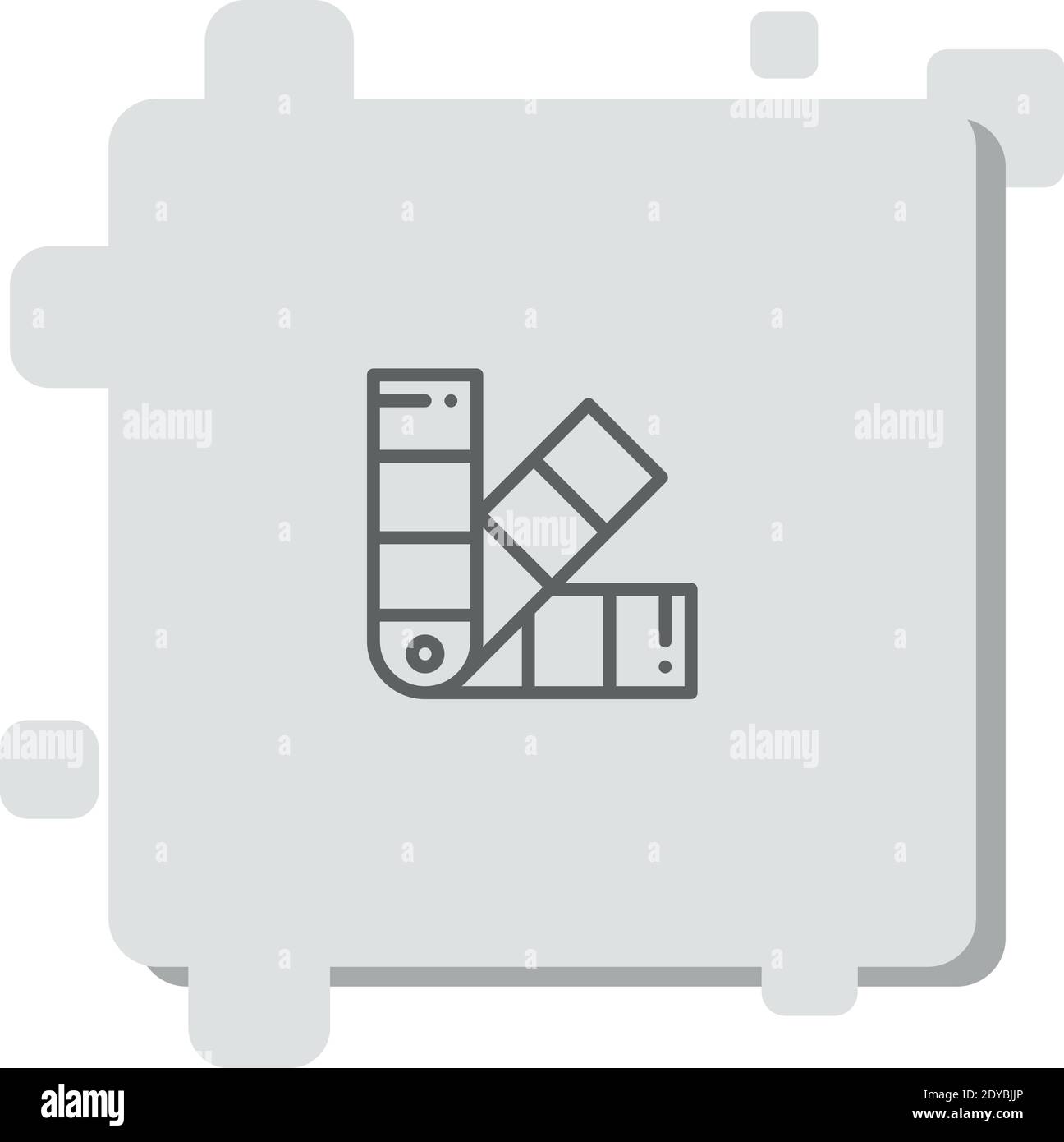 pantone vector icon modern simple vector illustration Stock Vector ...