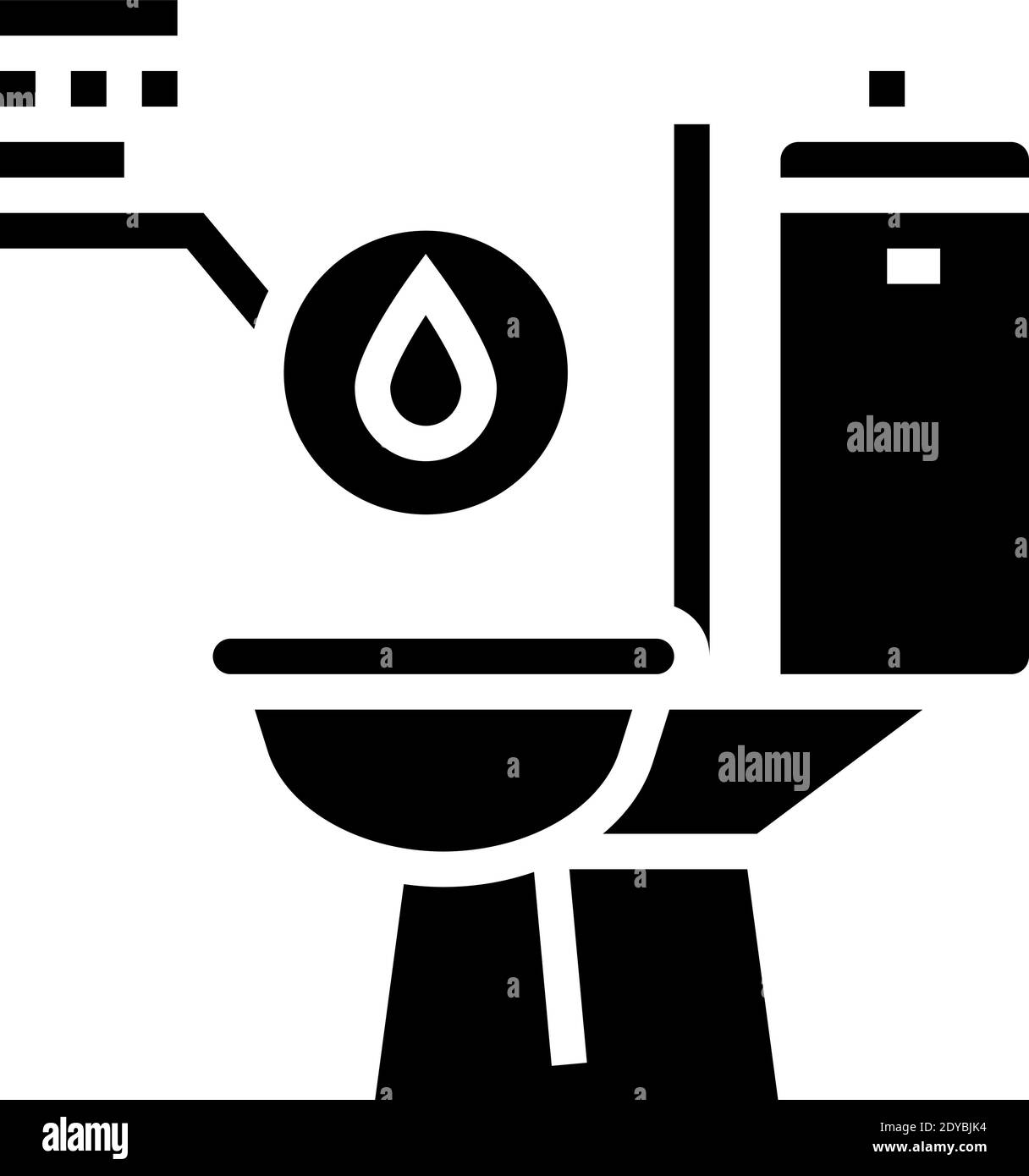 urine with blood glyph icon vector illustration Stock Vector Image ...