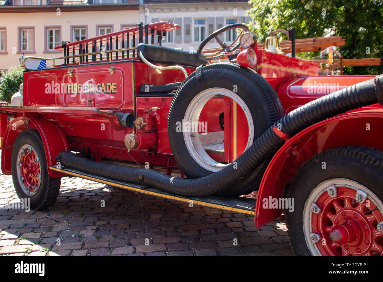 Travel on a fire engine hi-res stock photography and images - Alamy