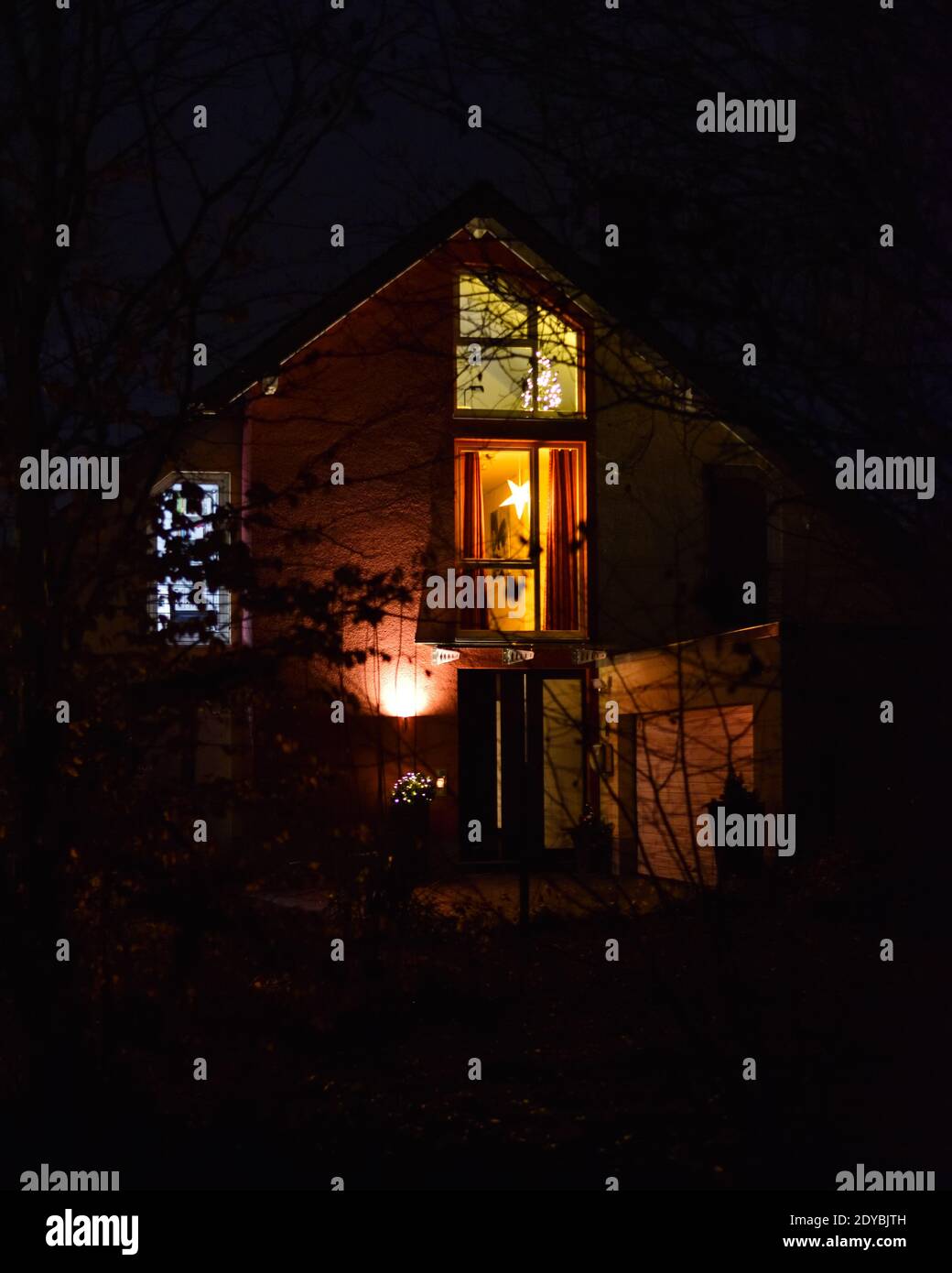 Home veranda lantern hi-res stock photography and images - Alamy