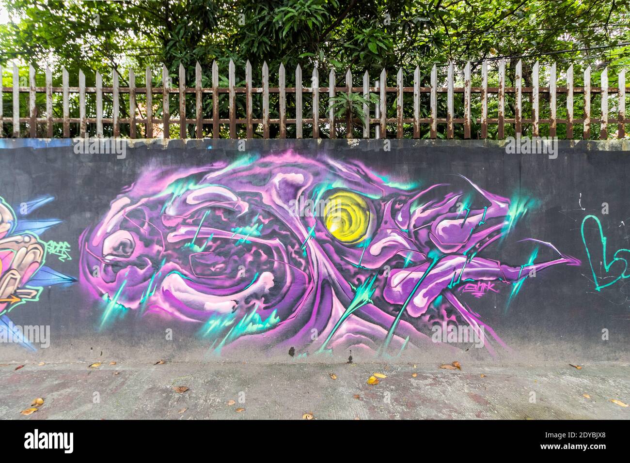 Street art in Metro Manila, Philippines Stock Photo - Alamy