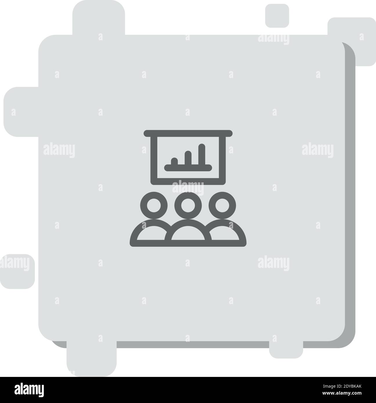 presentation vector icon modern simple vector illustration Stock Vector ...