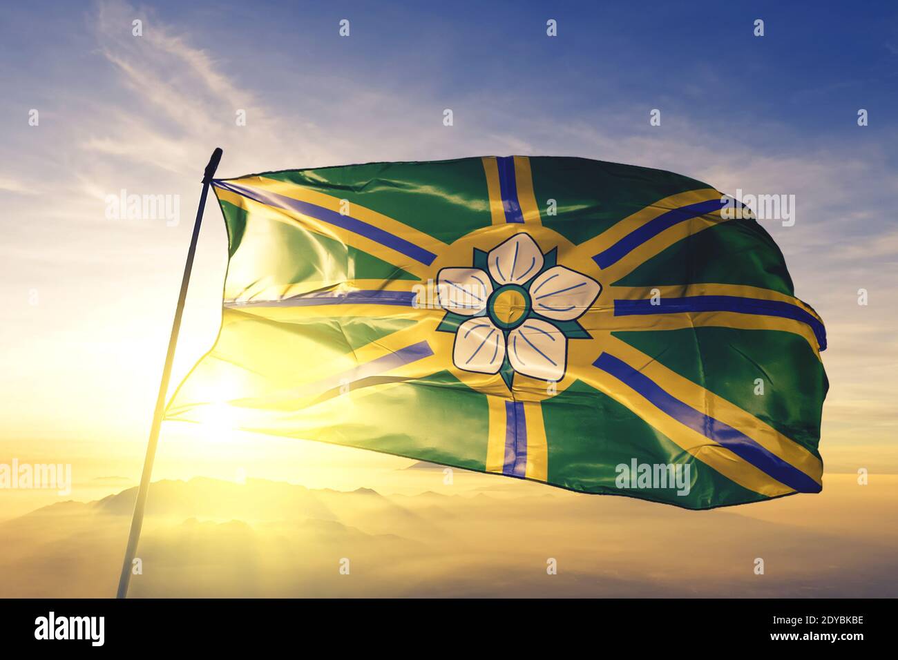 Abbotsford city flag hi-res stock photography and images - Alamy