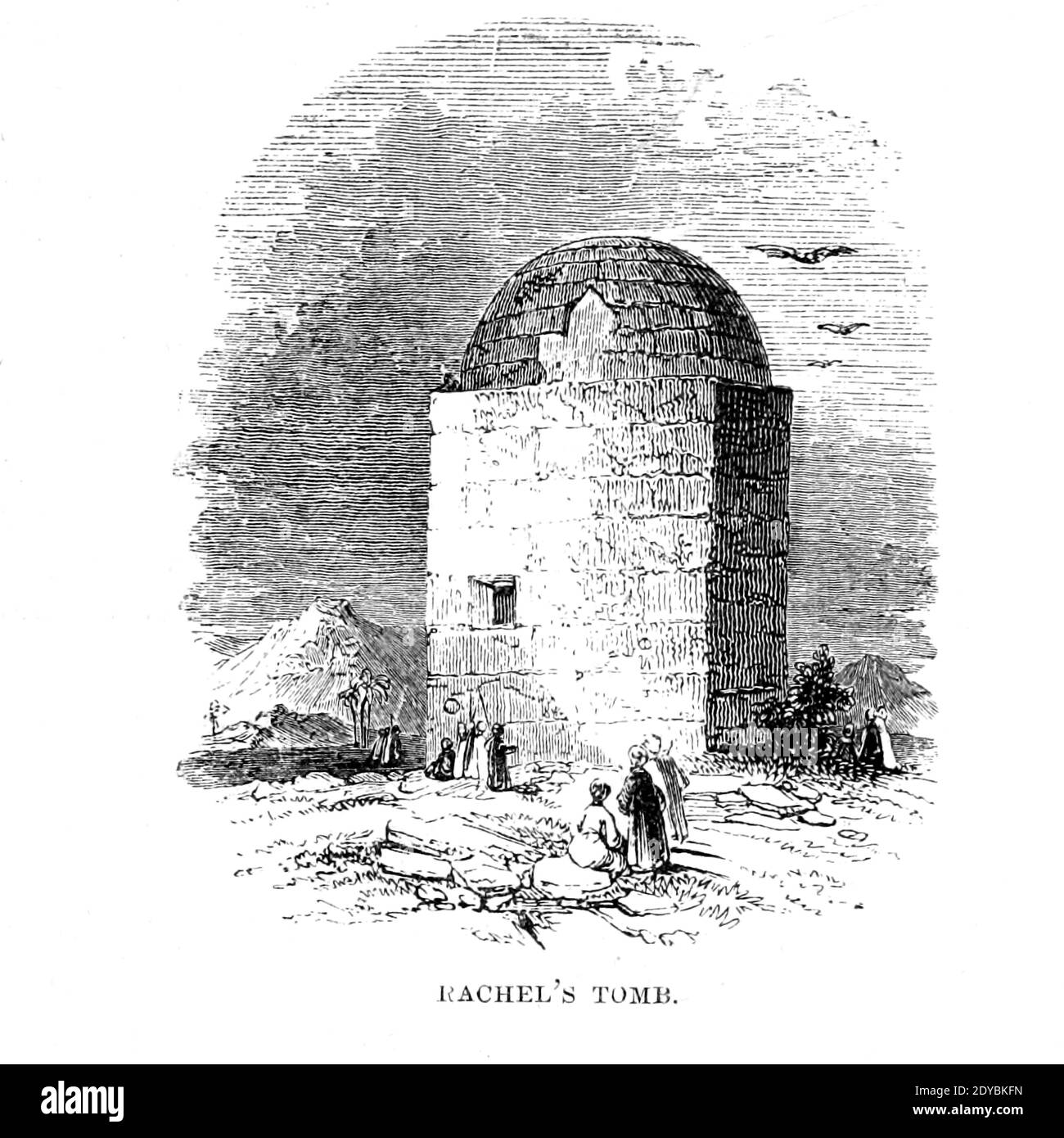 Rachel's Tomb From the Book 'Bible places' Bible places, or the ...
