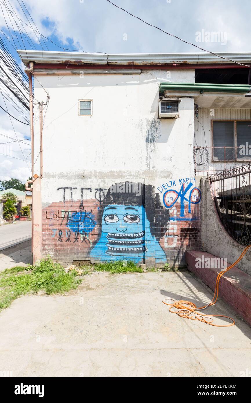 Street art in Cebu, Philippines Stock Photo - Alamy