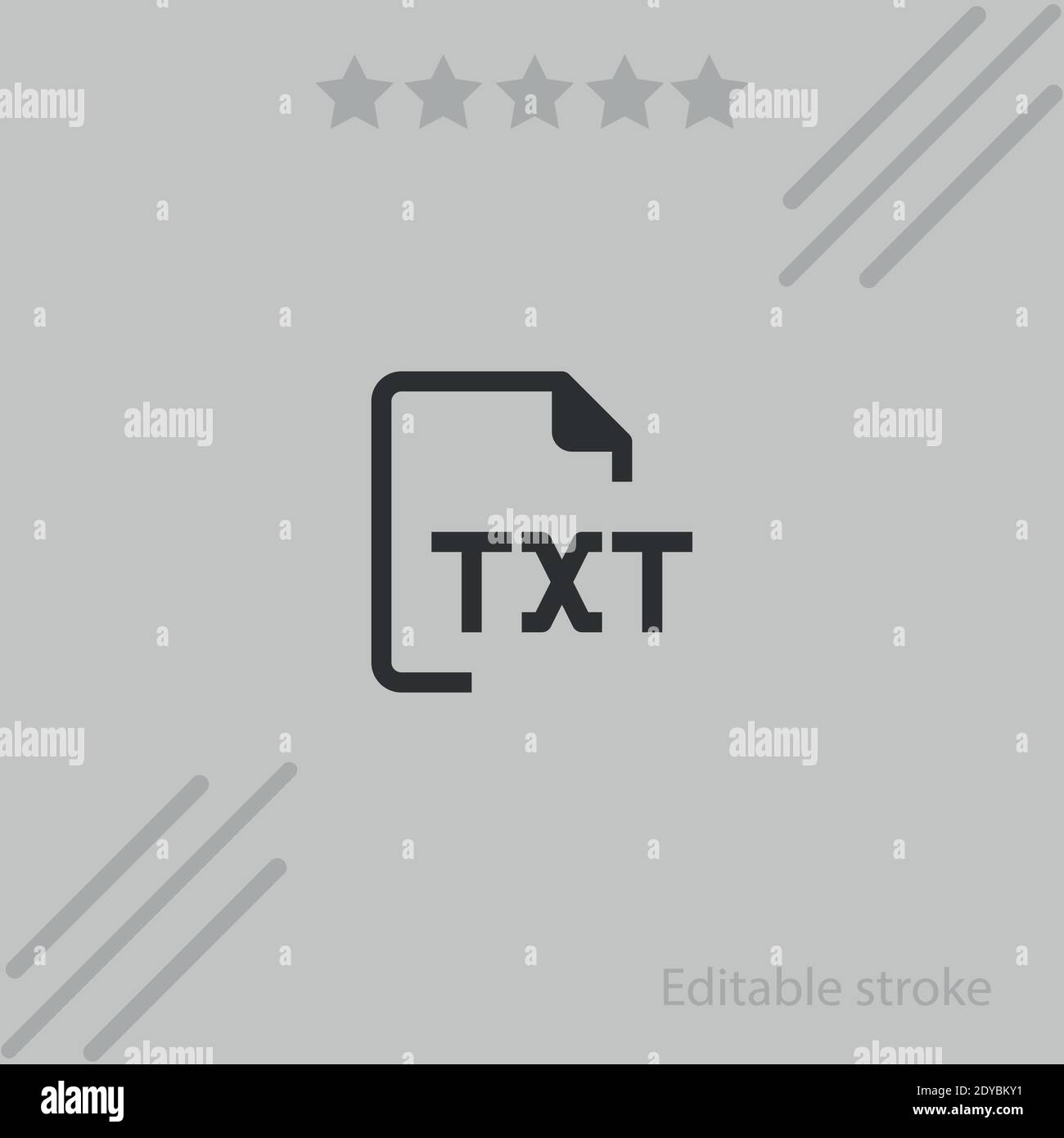 files vector icon modern simple vector illustration Stock Vector Image ...