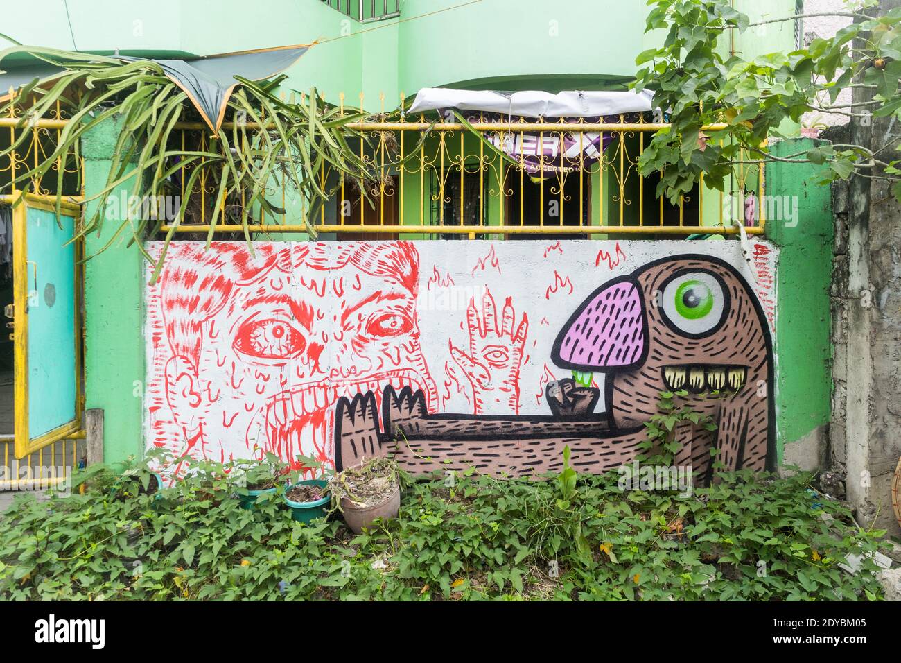 Street art in Metro Manila, Philippines Stock Photo - Alamy